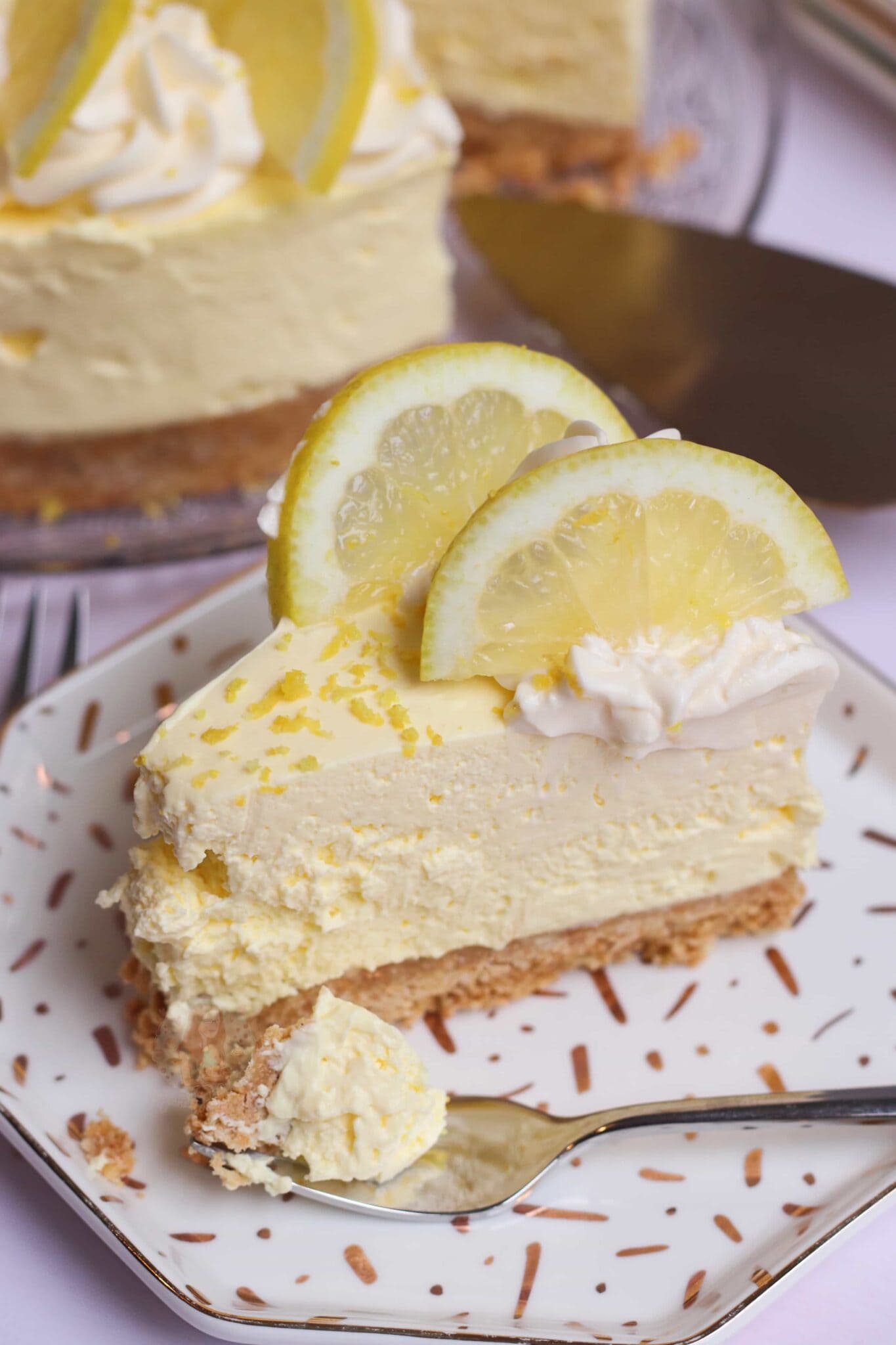 No-Bake Lemon Cheesecake - Back to Basics - Jane's Patisserie