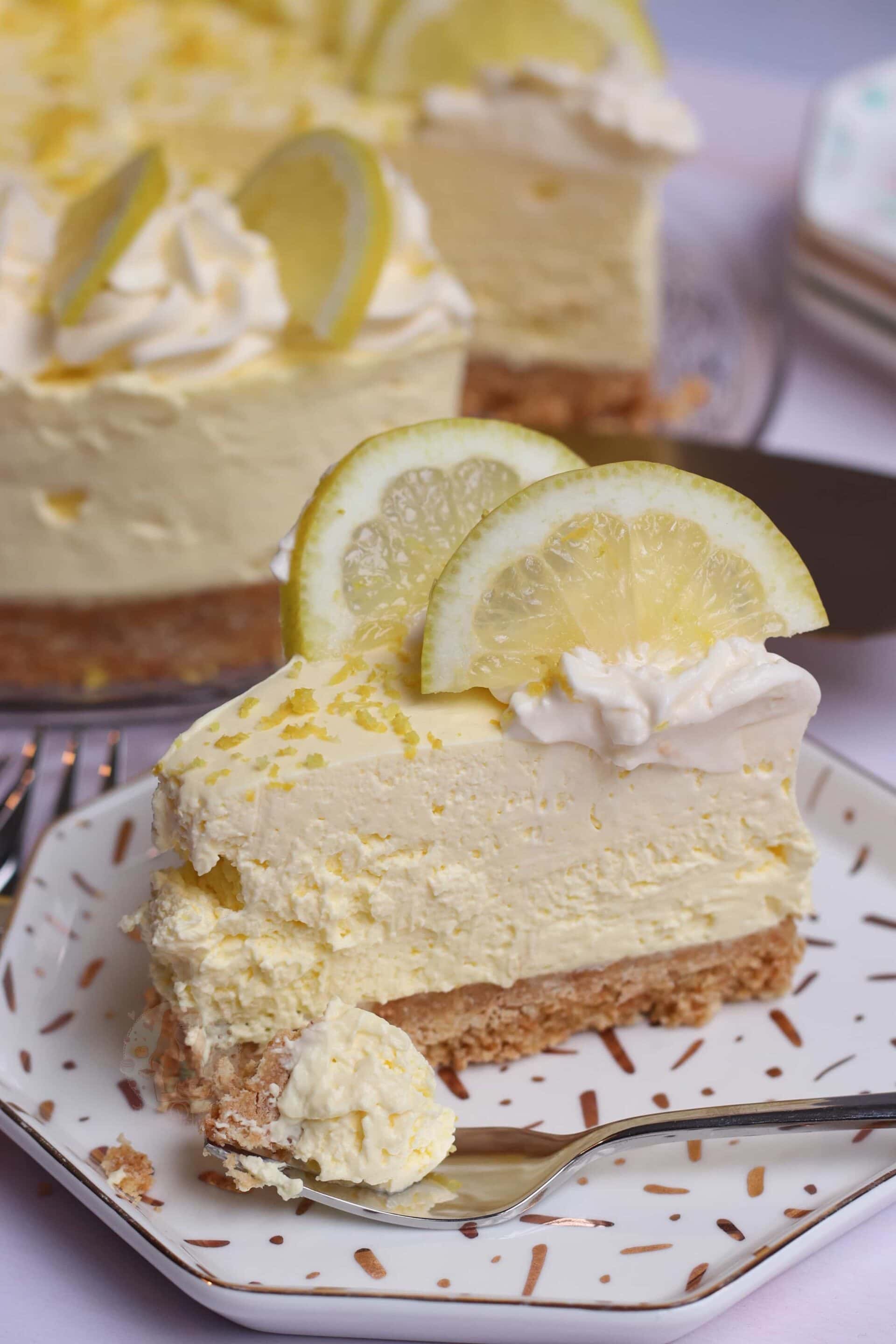 No-Bake Lemon Cheesecake - Back to Basics - Jane's Patisserie