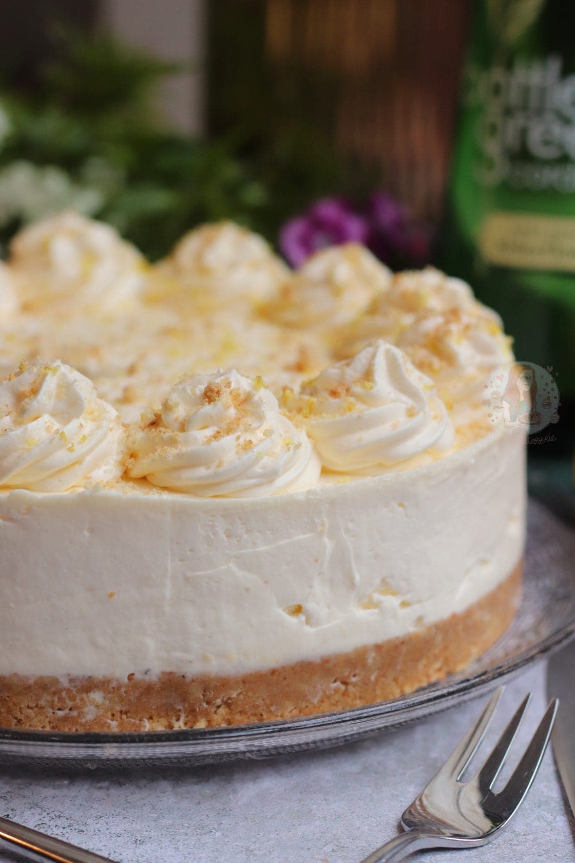 Lemon and Elderflower Cheesecake! - Jane's Patisserie