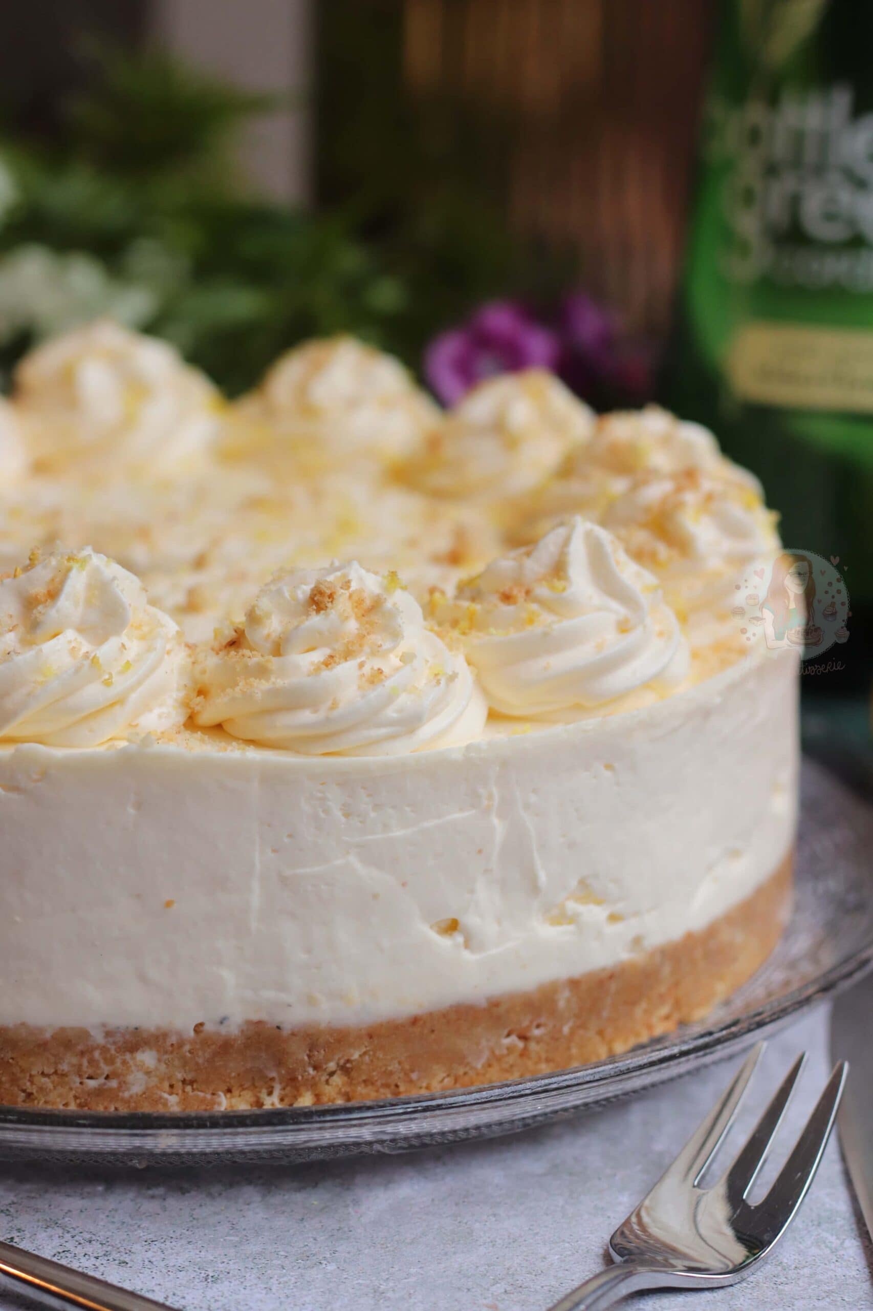 Lemon And Elderflower Cheesecake Janes Patisserie