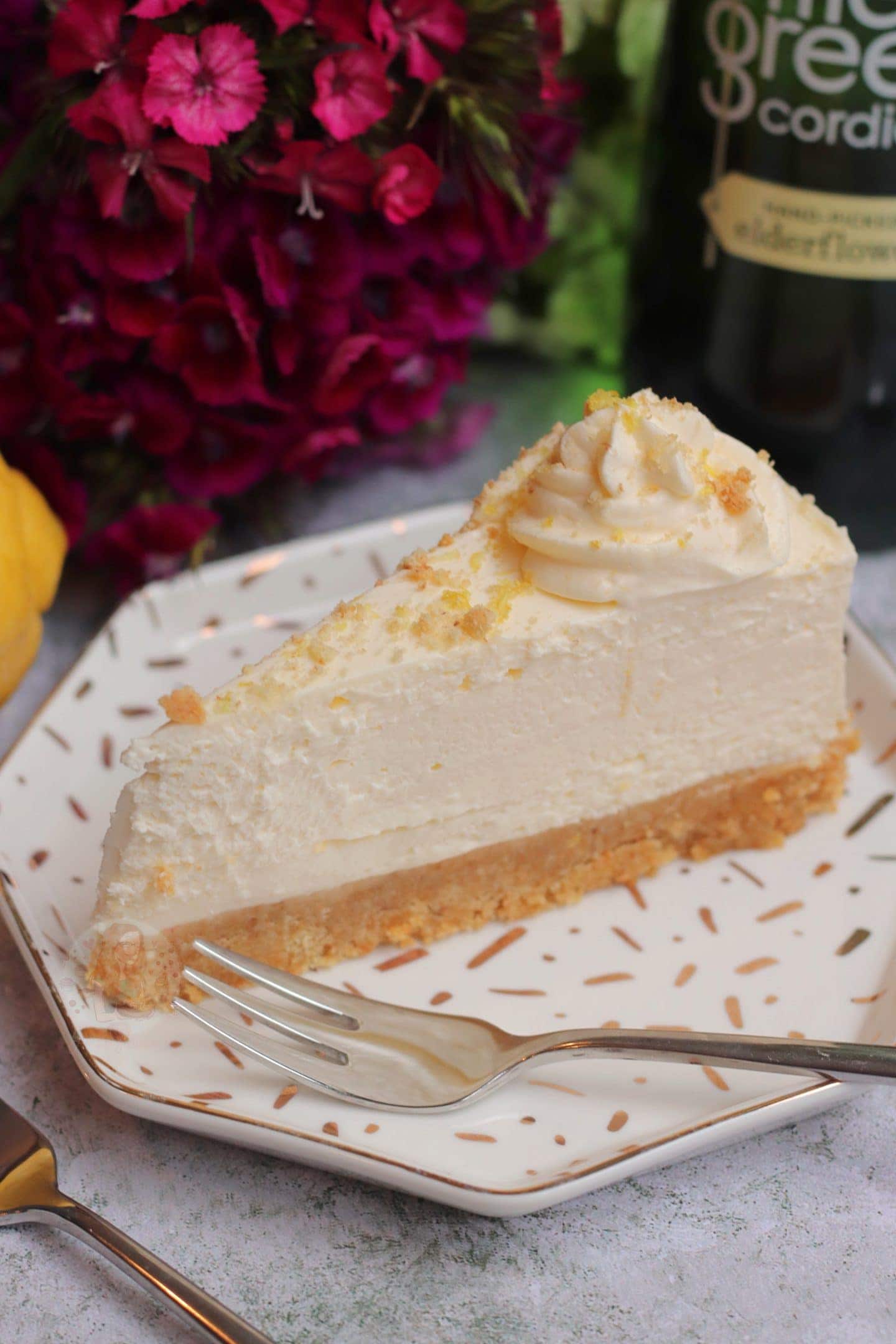 Lemon and Elderflower Cheesecake! - Jane's Patisserie