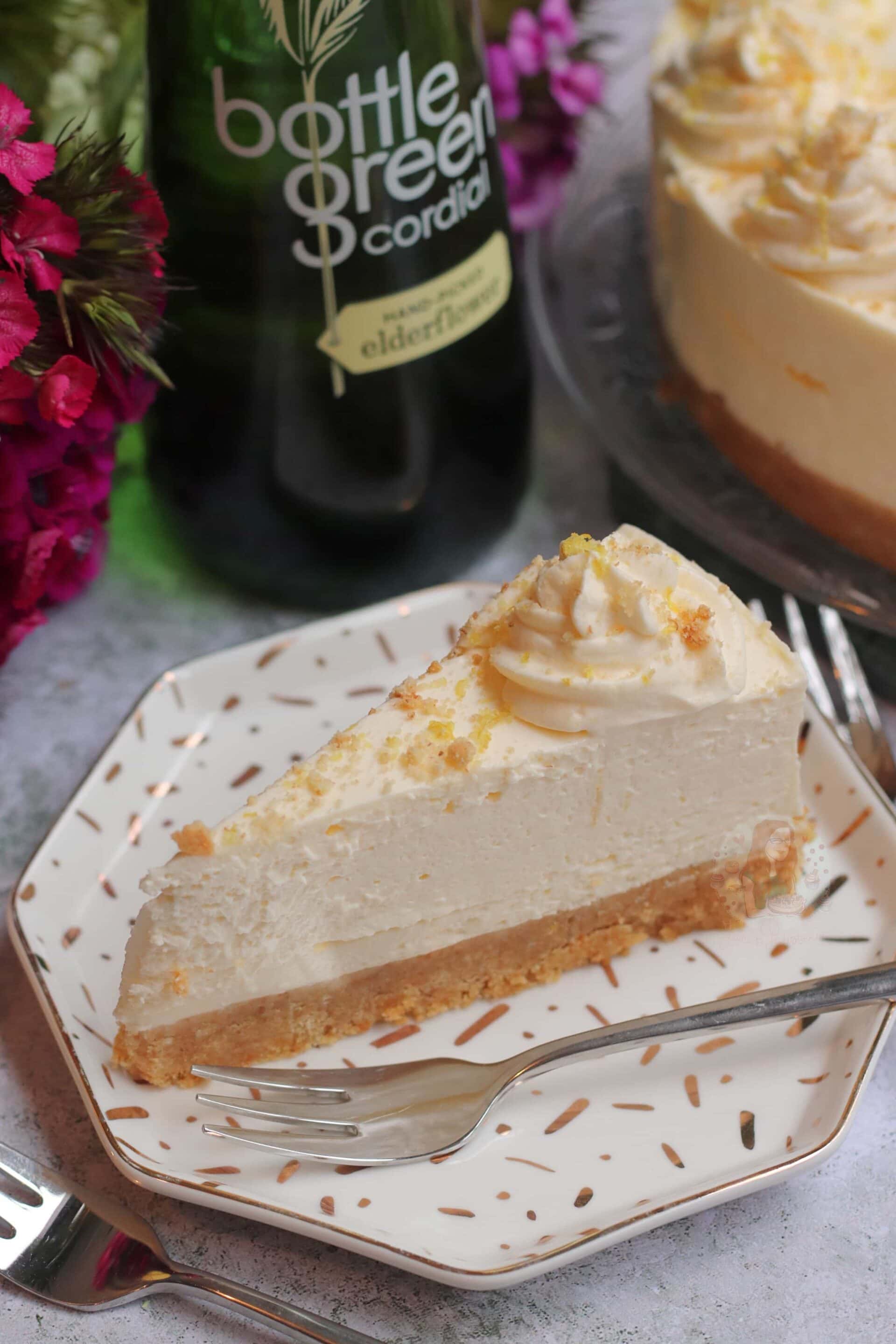 Lemon and Elderflower Cheesecake! - Jane's Patisserie