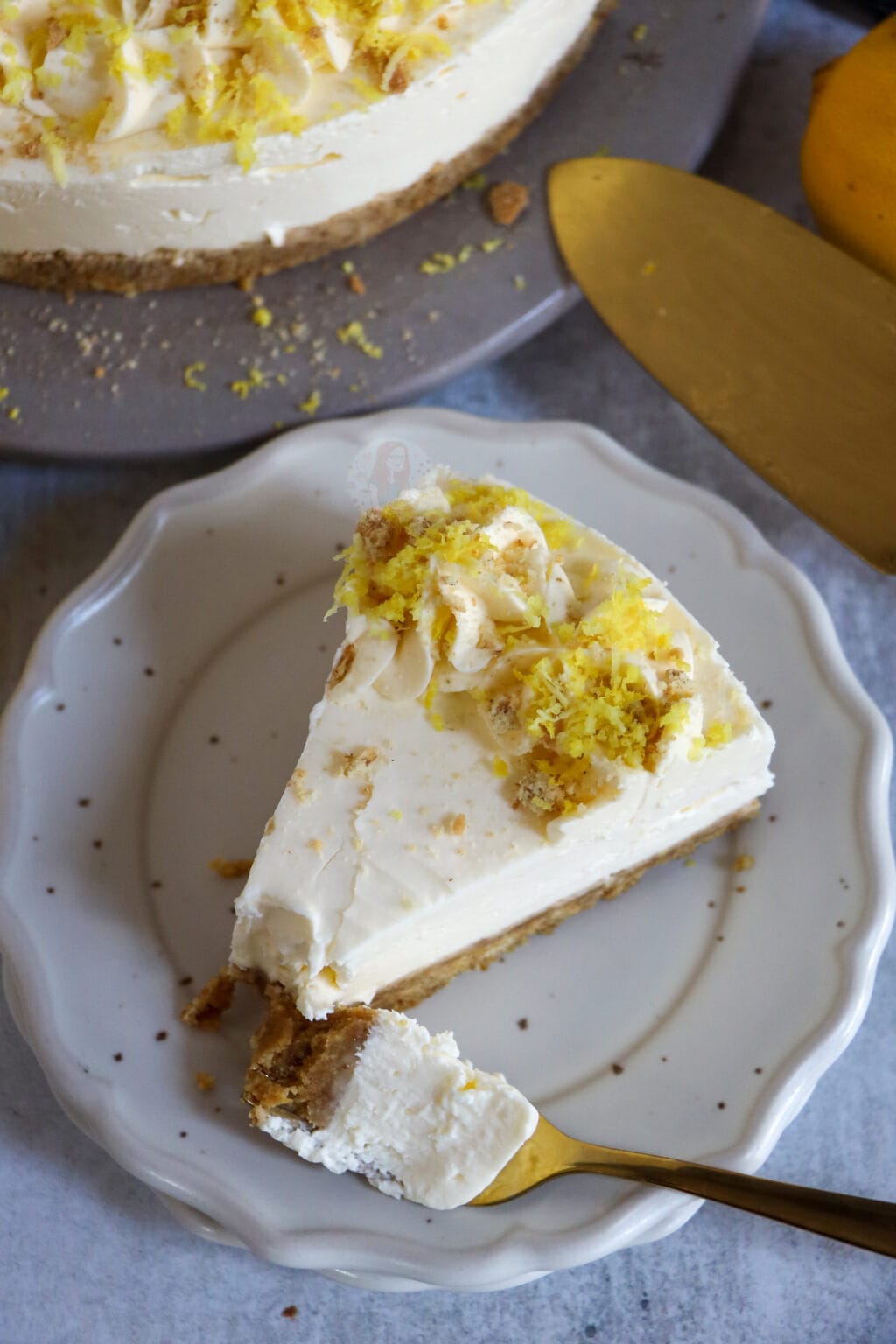 Lemon and Elderflower Cheesecake! - Jane's Patisserie