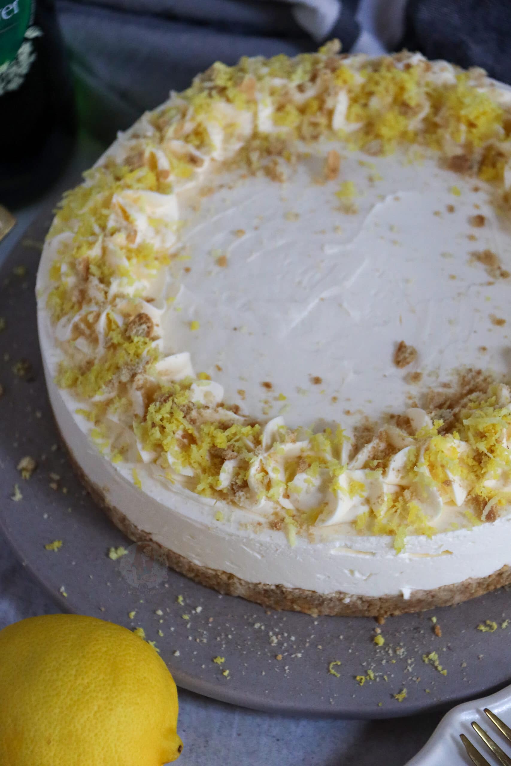 Lemon and Elderflower Cheesecake! - Jane's Patisserie