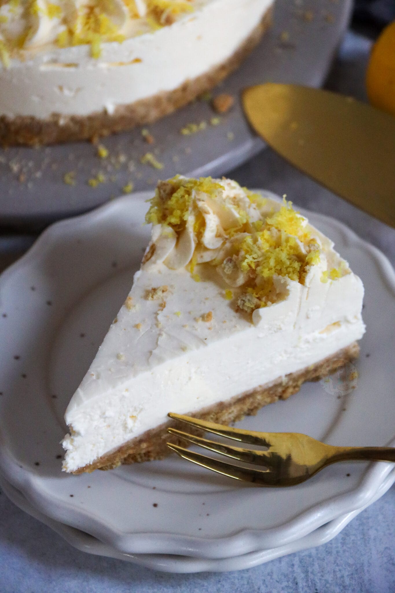Lemon and Elderflower Cheesecake! - Jane's Patisserie