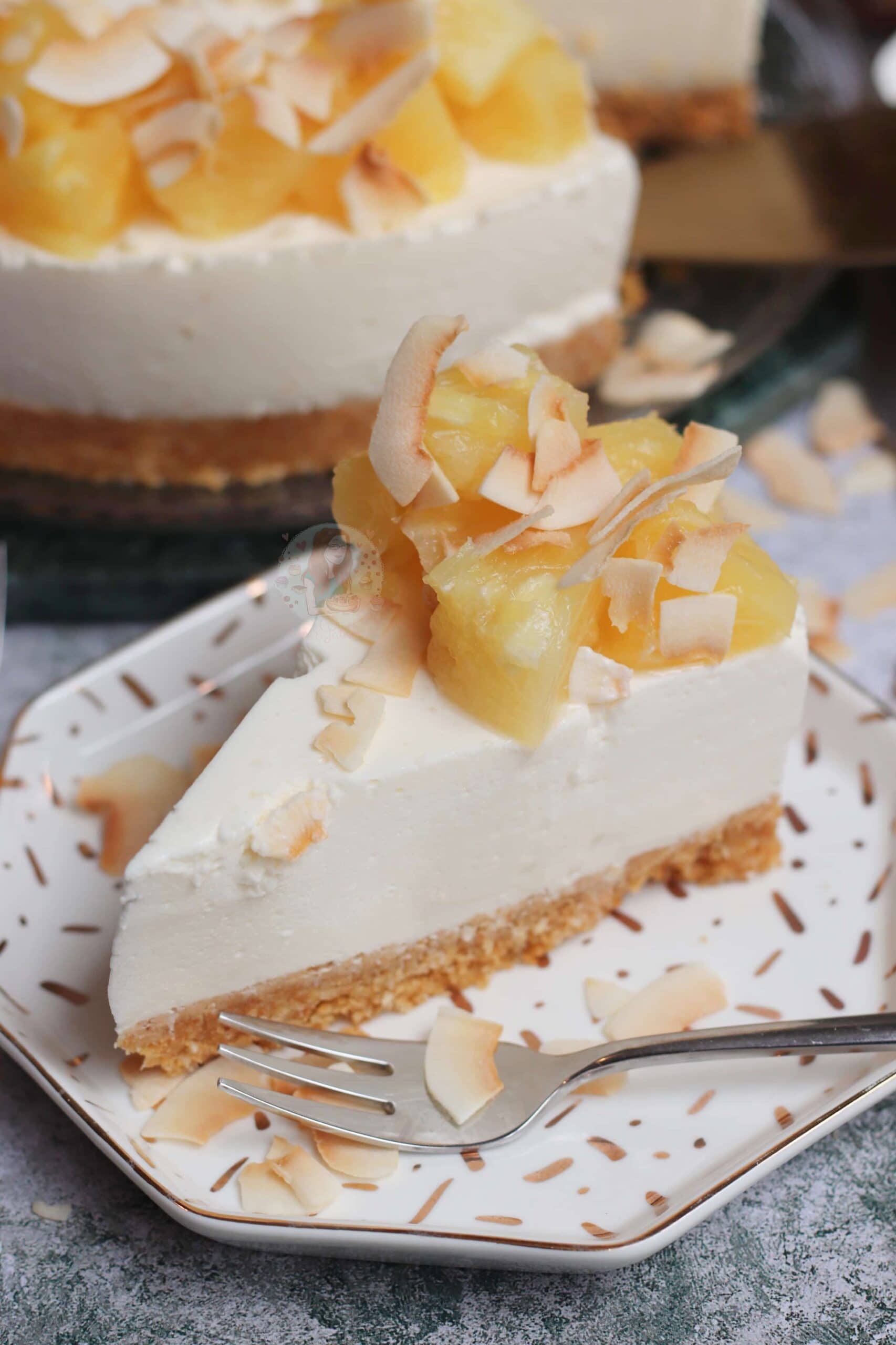 Pina Colada Cheesecake! - Jane's Patisserie