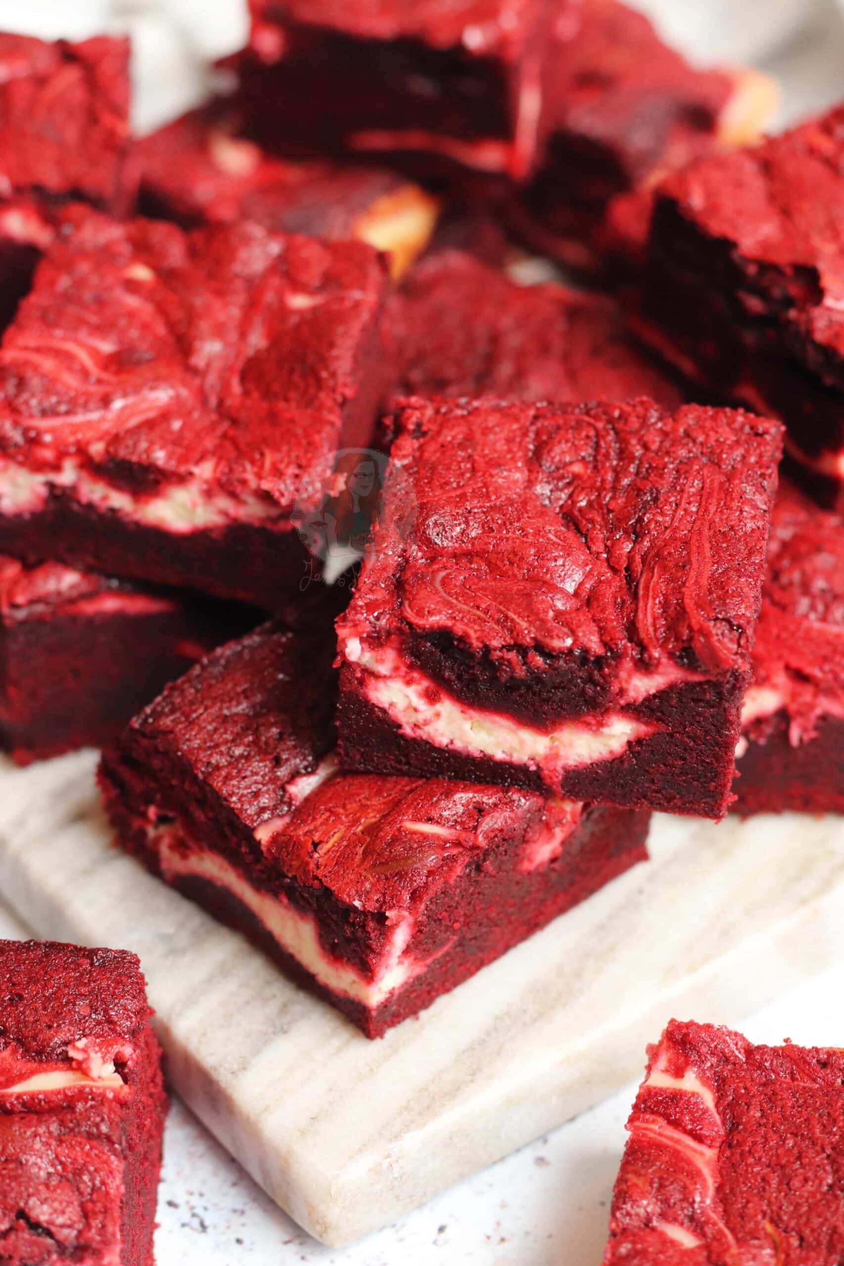 Red Velvet Brownies! - Jane's Patisserie