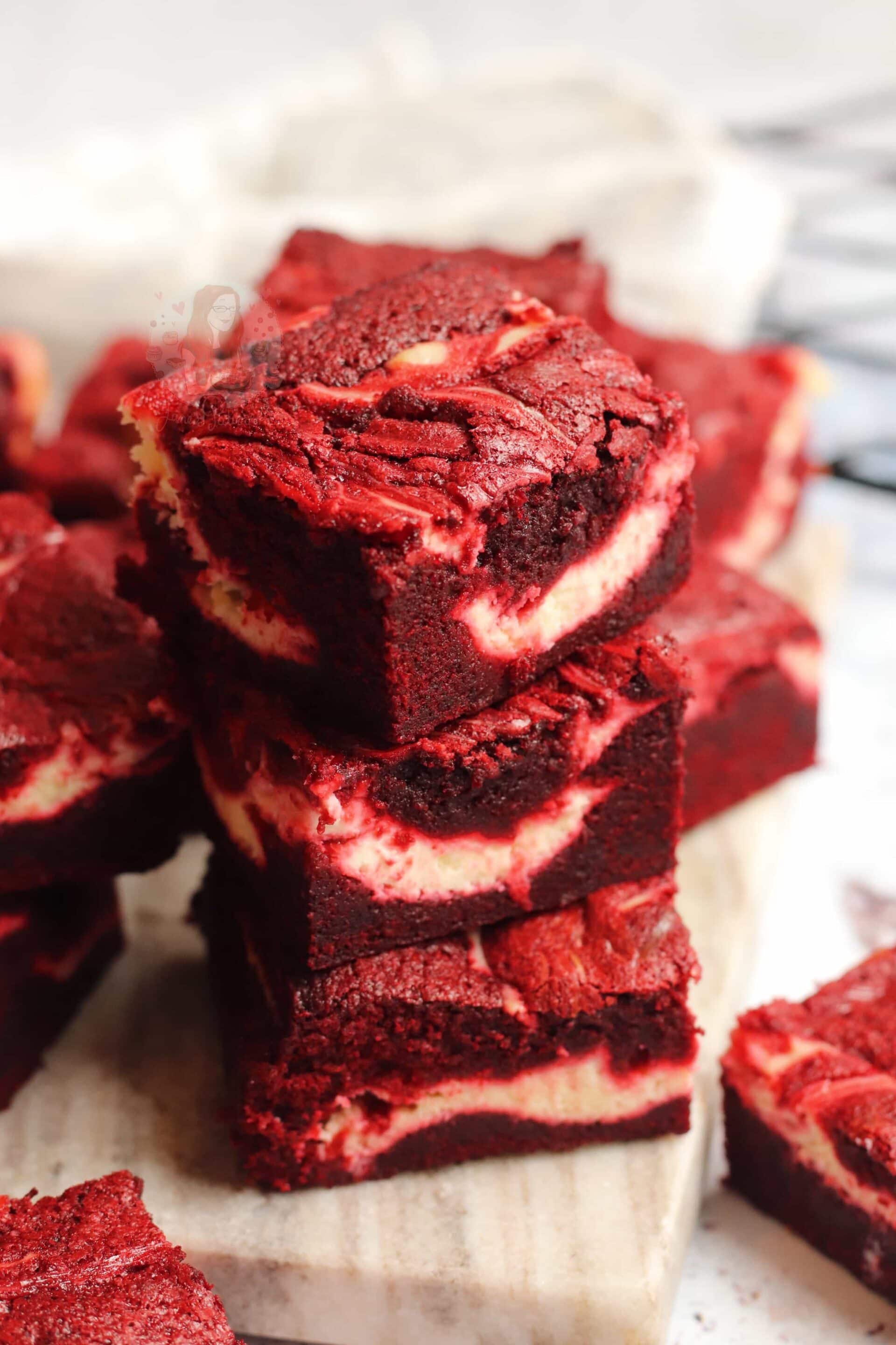 Red Velvet Brownies! - Jane's Patisserie