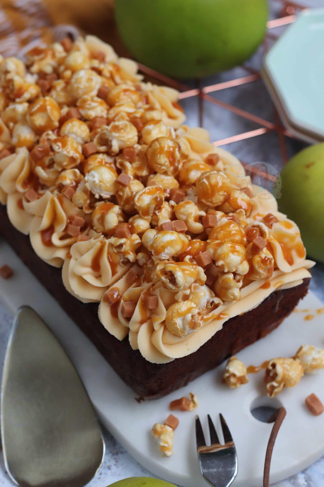 Toffee Apple Loaf Cake! - Jane's Patisserie