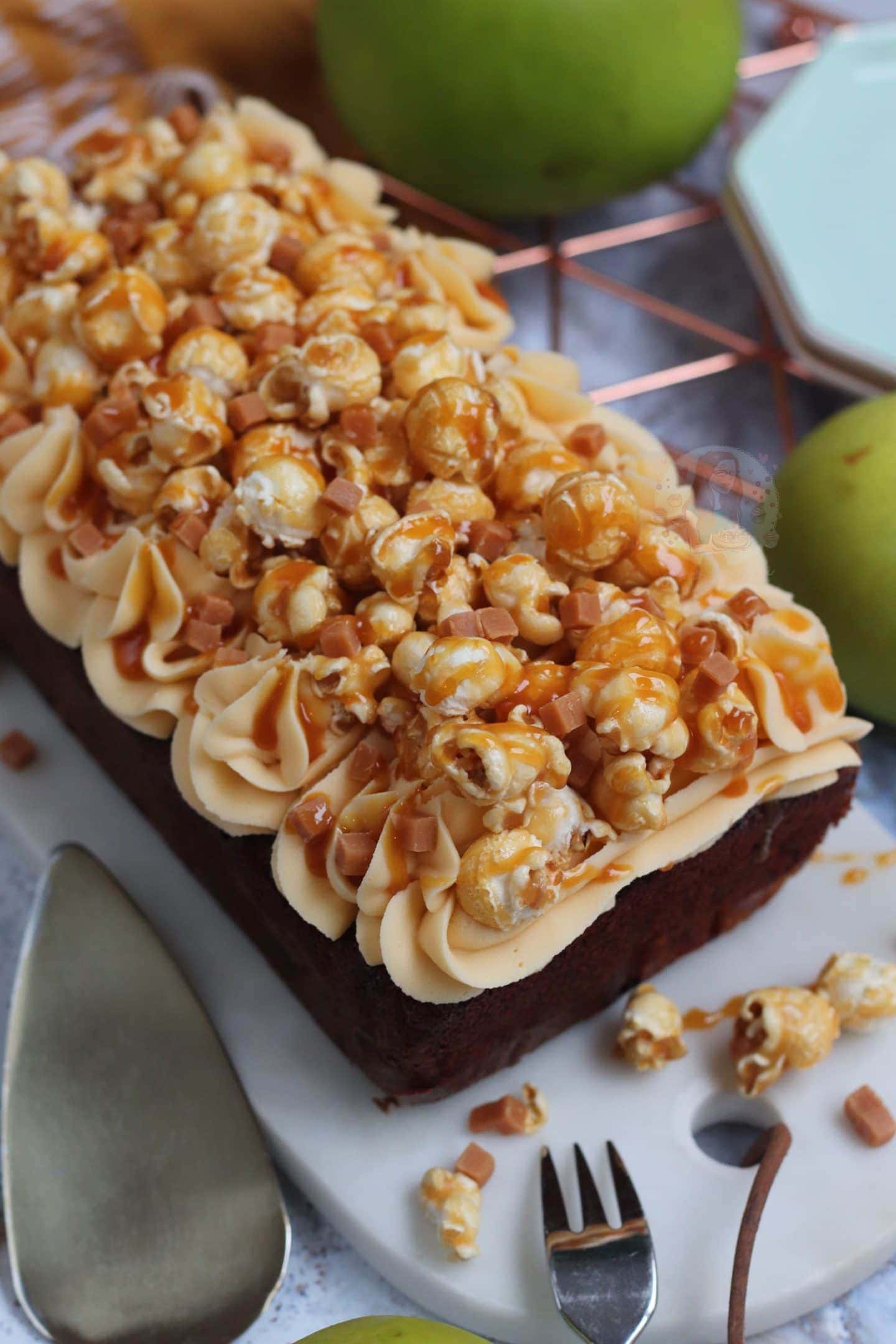 Toffee Apple Loaf Cake! - Jane's Patisserie