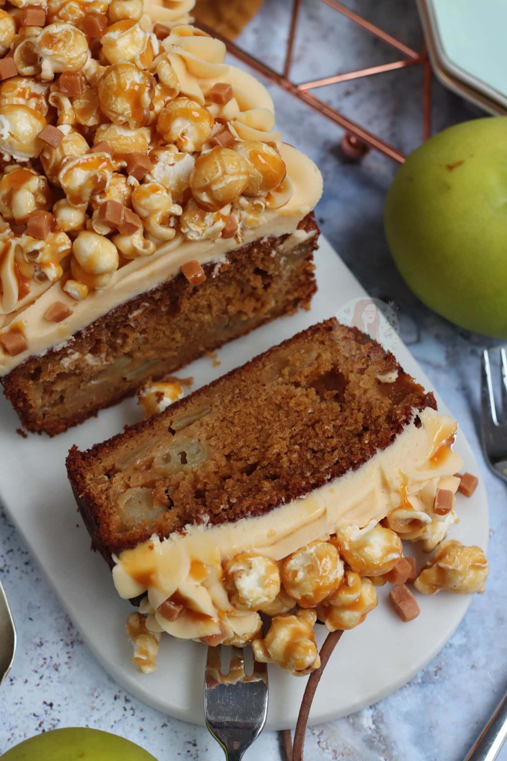 Toffee Apple Loaf Cake! - Jane's Patisserie