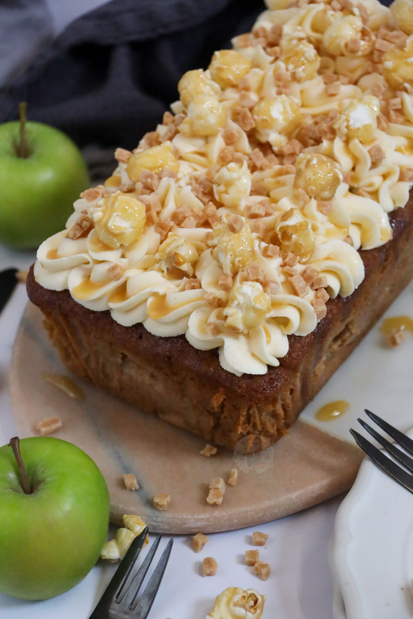 Toffee Apple Loaf Cake! - Jane's Patisserie