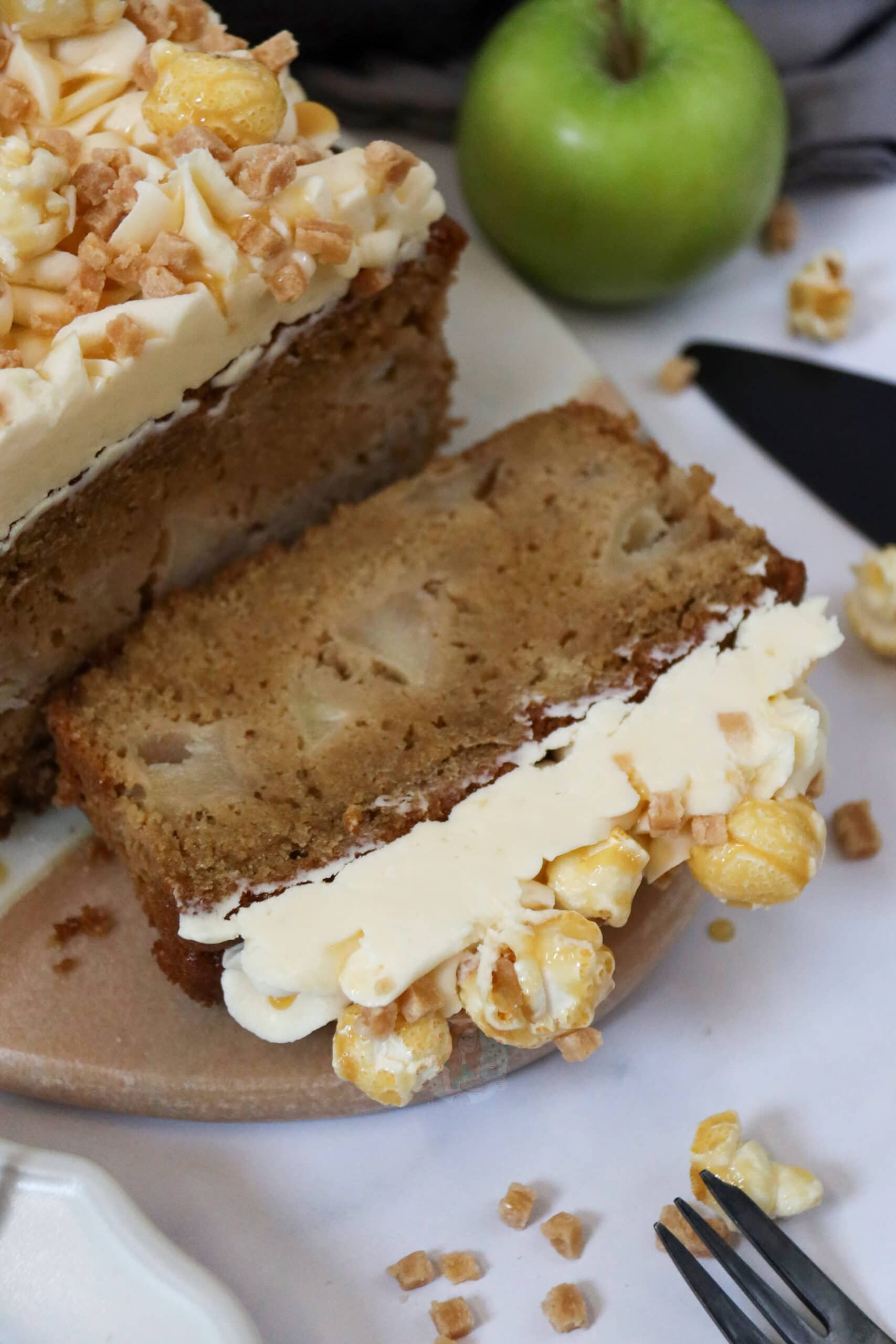 Toffee Apple Loaf Cake! - Jane's Patisserie