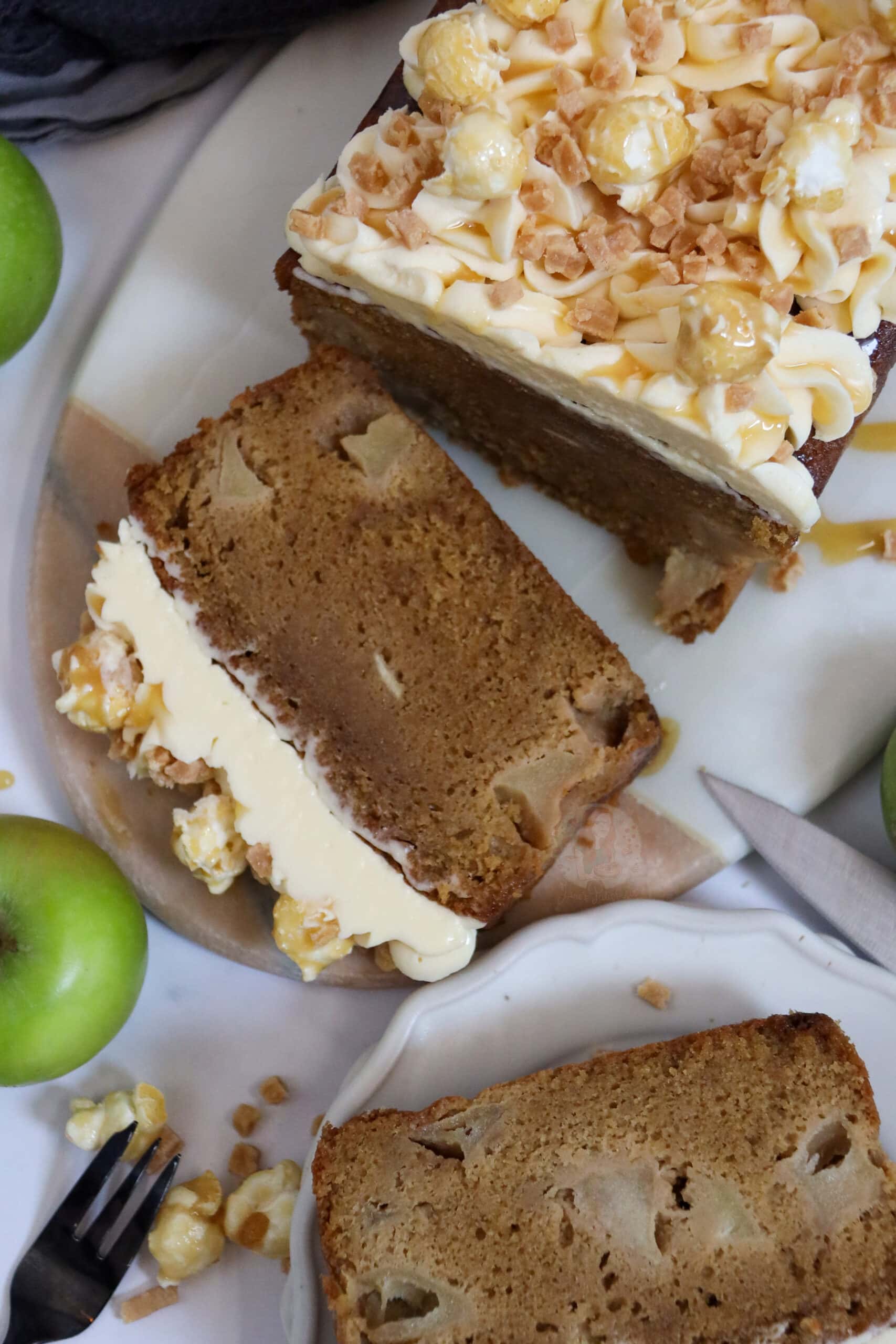 Toffee Apple Loaf Cake! - Jane's Patisserie