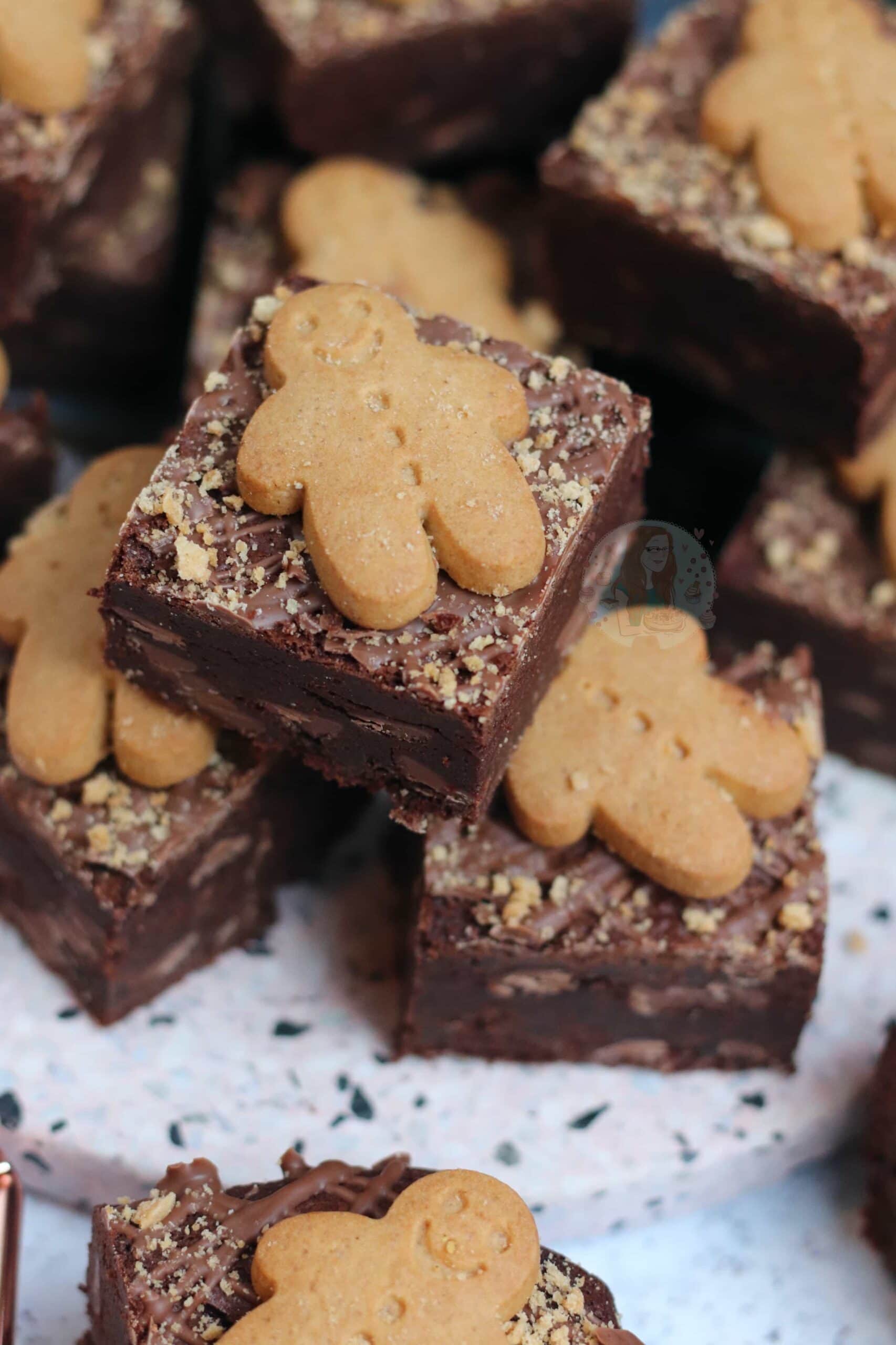 Gingerbread Brownies! - Jane's Patisserie