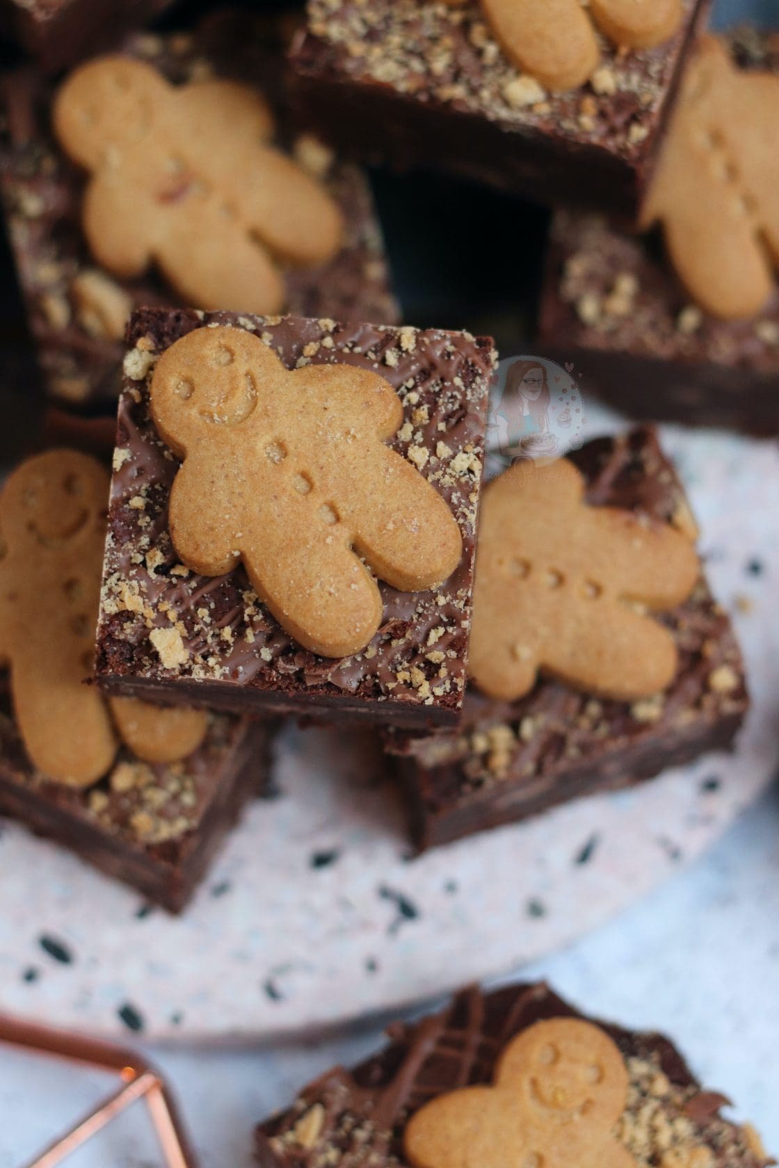 Gingerbread Brownies! - Jane's Patisserie