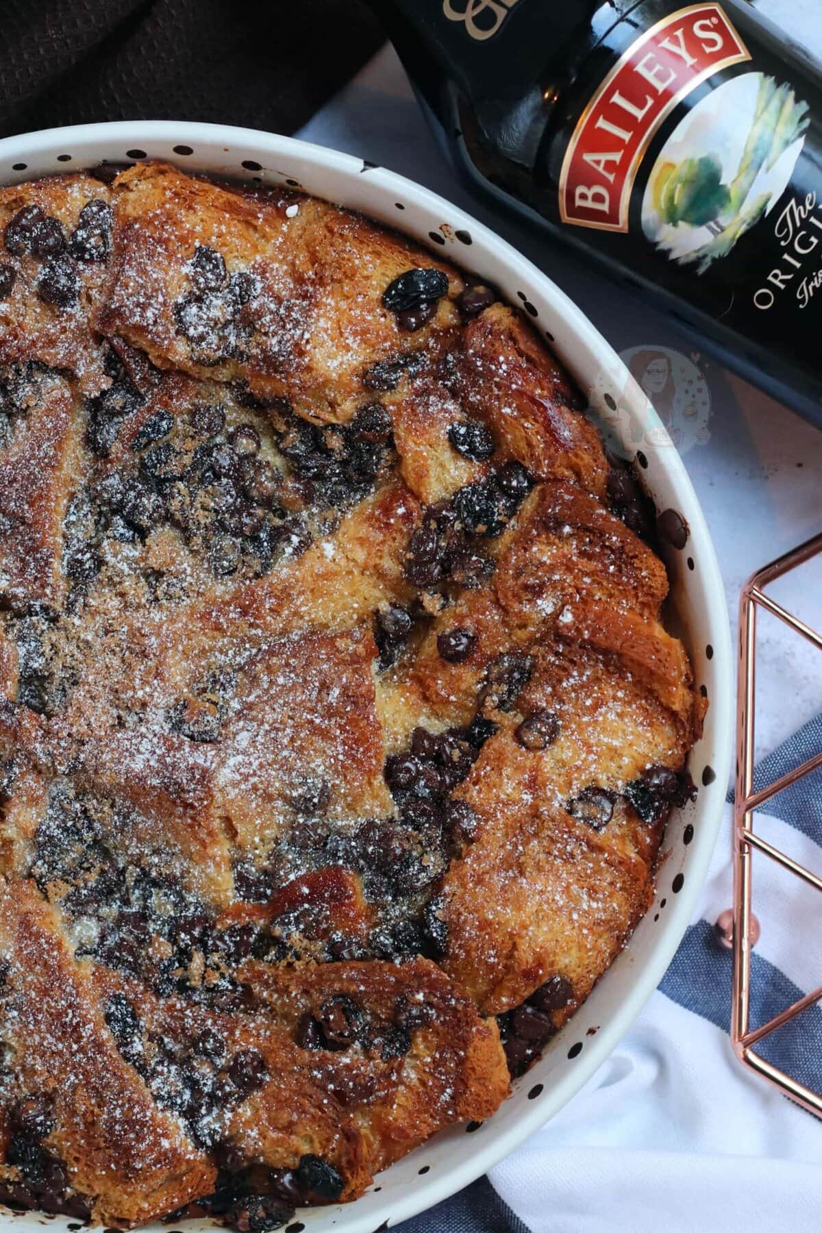 Baileys Bread & Butter Pudding! - Jane's Patisserie