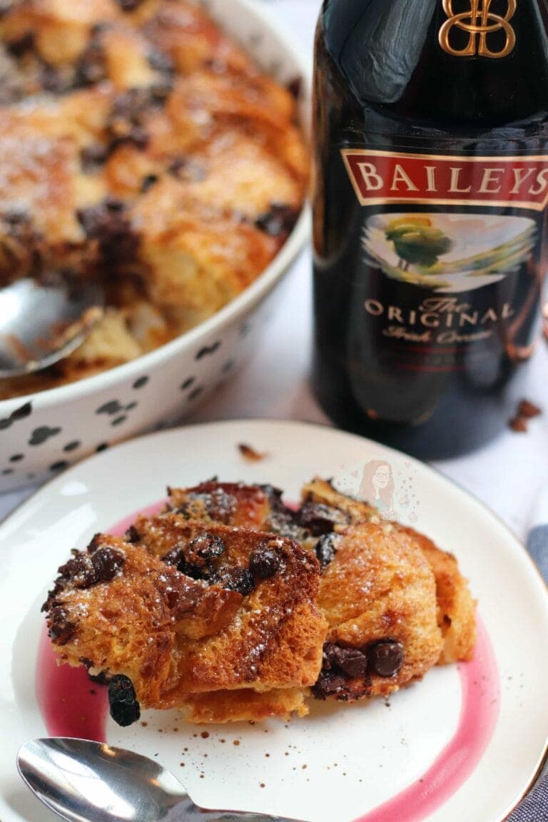 Baileys Bread & Butter Pudding! - Jane's Patisserie