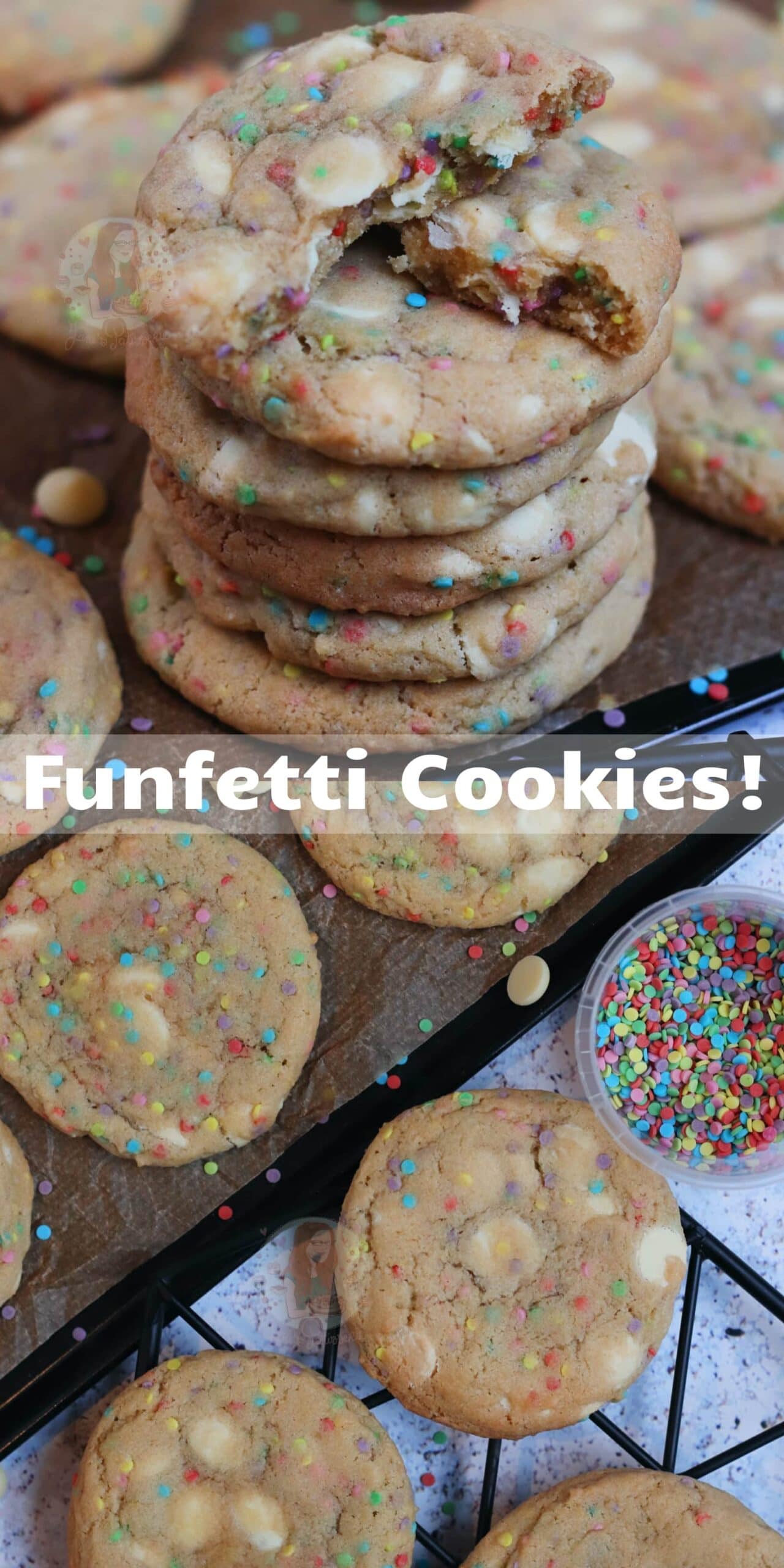 Funfetti Cookies! - Jane's Patisserie