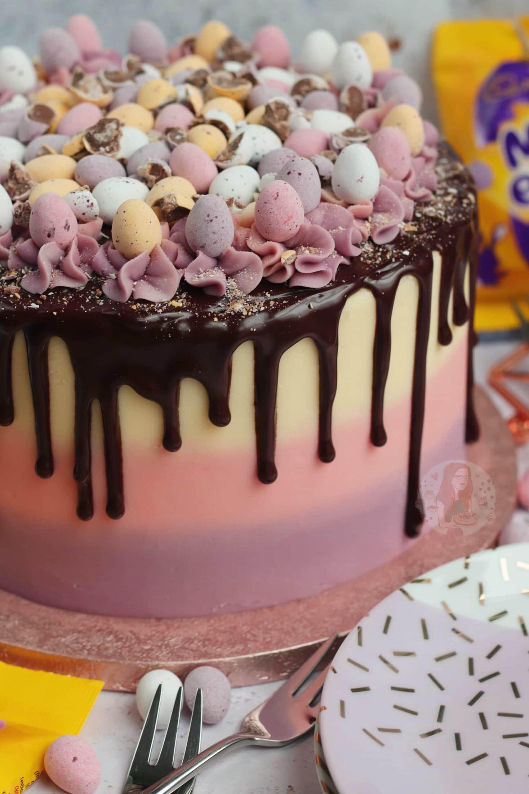 Mini Egg Drip Cake! - Jane's Patisserie