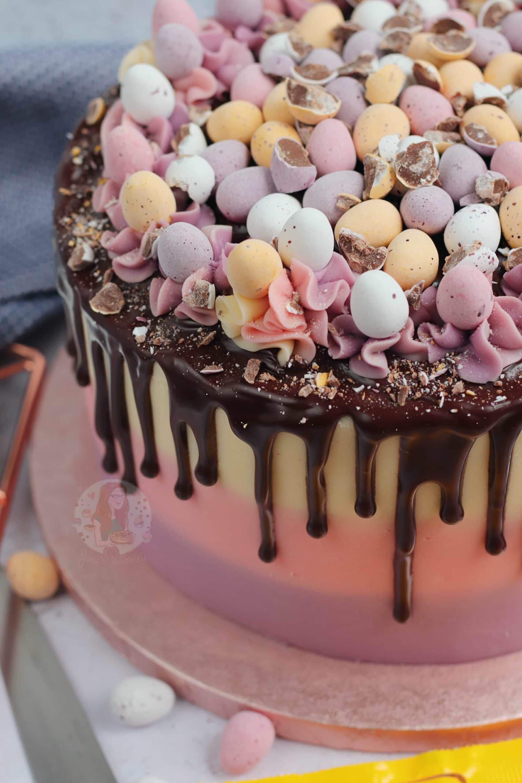 Mini Egg Drip Cake! - Jane's Patisserie