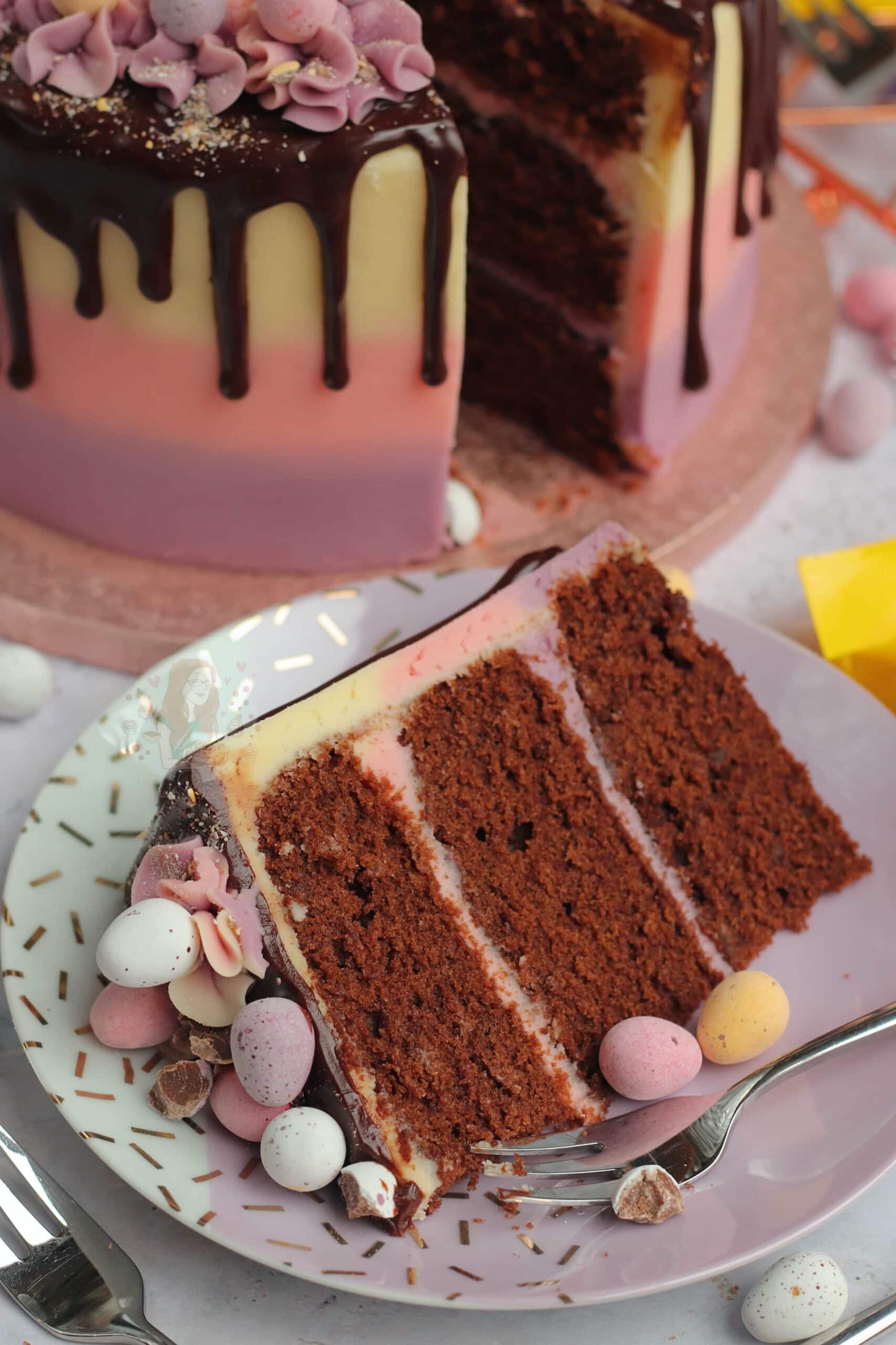 Mini Egg Drip Cake! - Jane's Patisserie