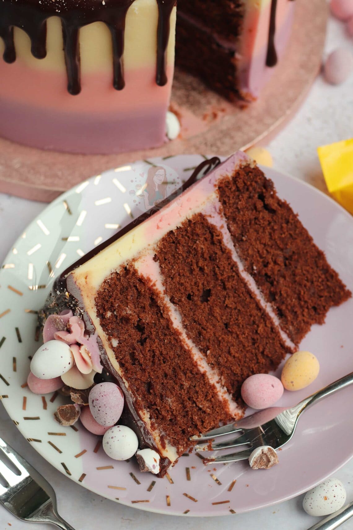 Mini Egg Drip Cake! - Jane's Patisserie