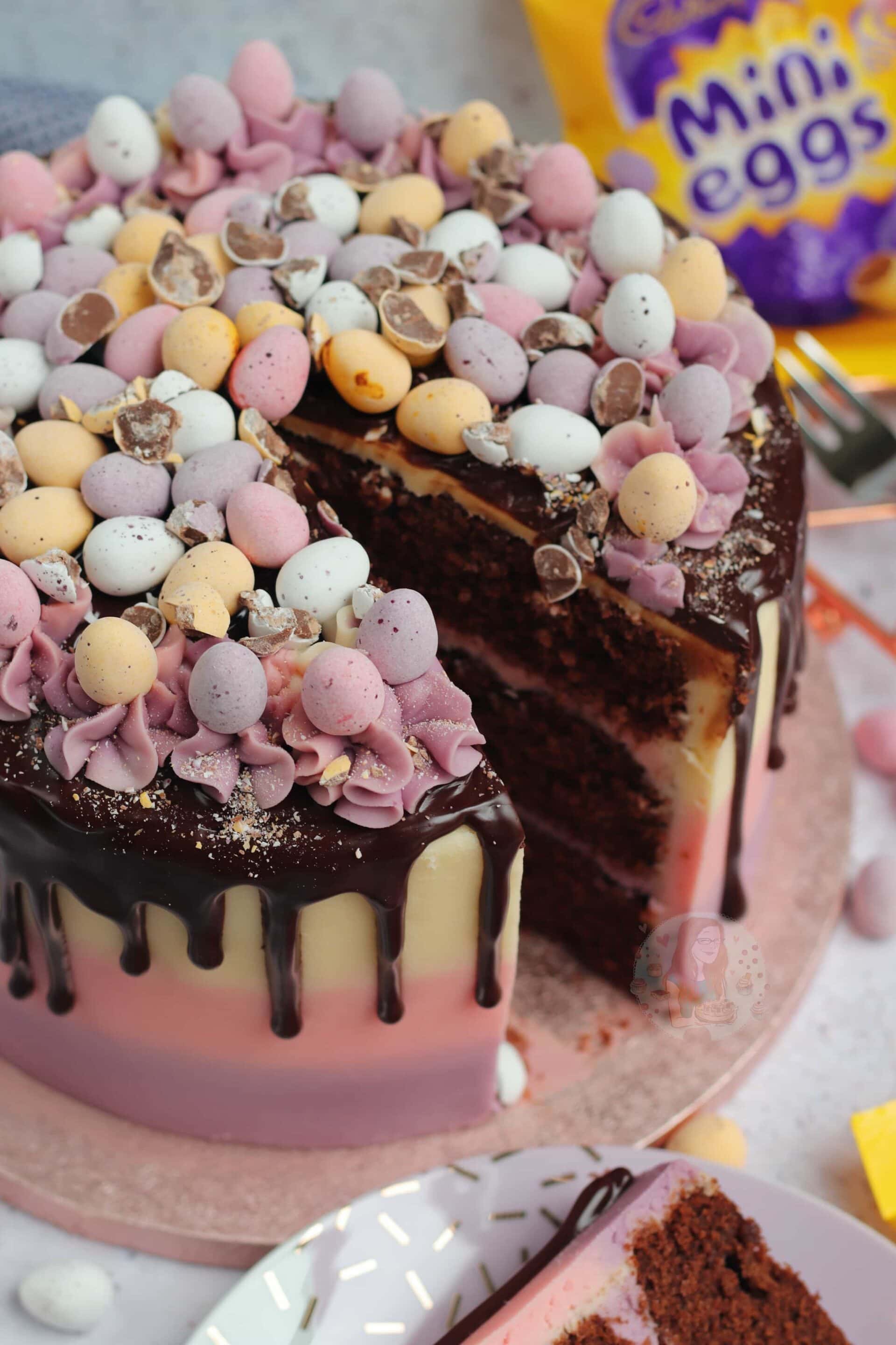 Mini Egg Drip Cake! - Jane's Patisserie
