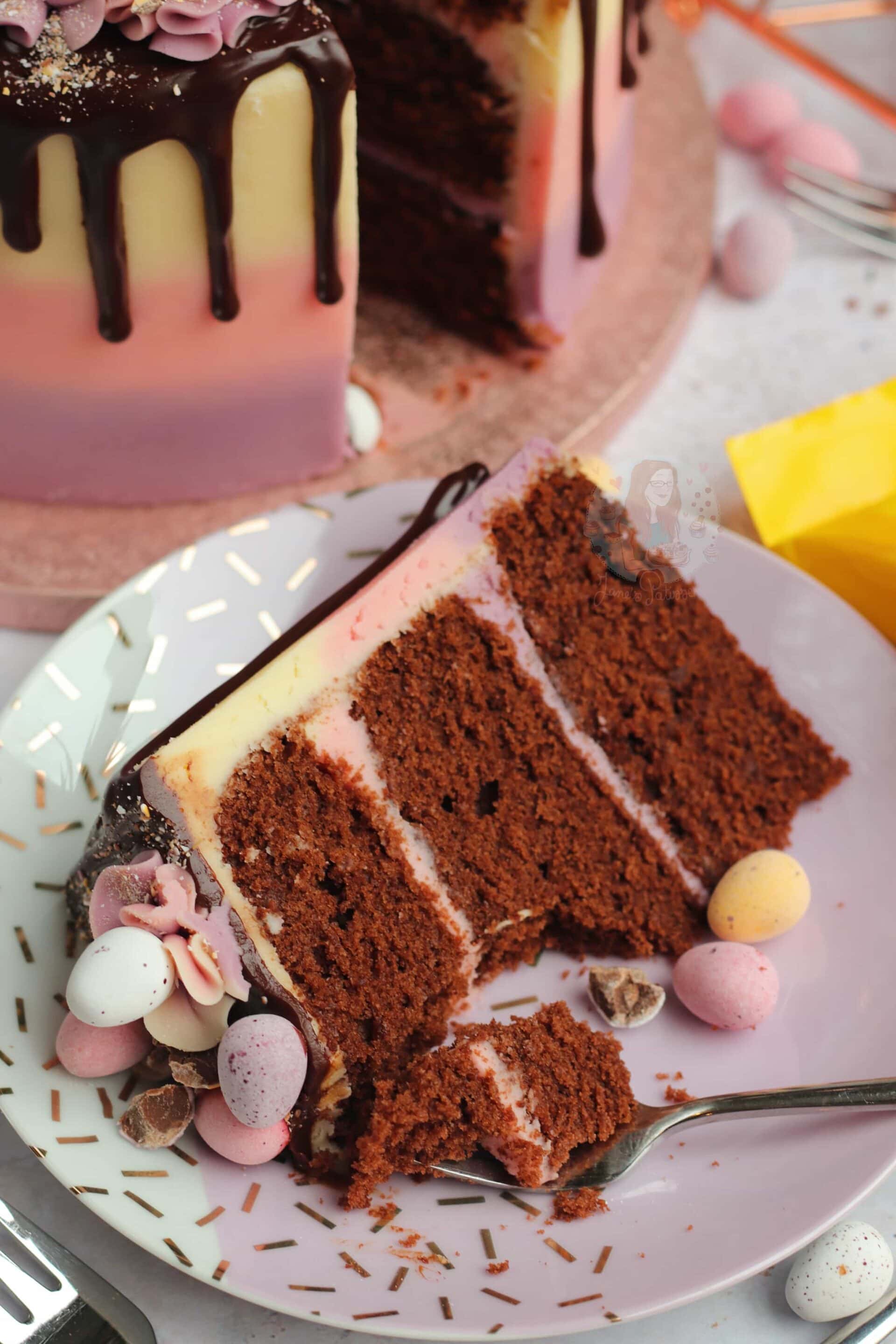 Mini Egg Drip Cake! - Jane's Patisserie
