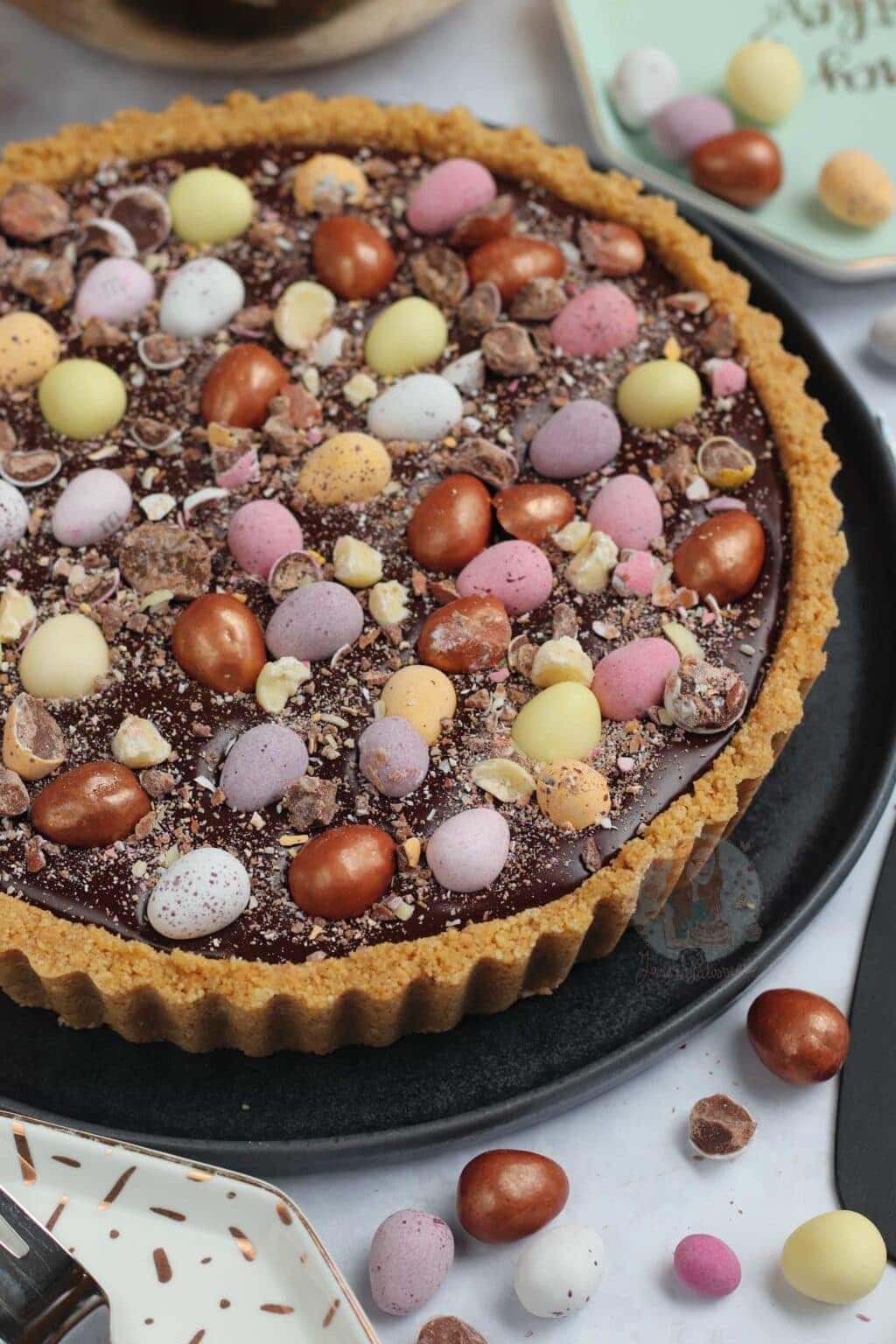 Salted Caramel Easter Tart! - Jane's Patisserie