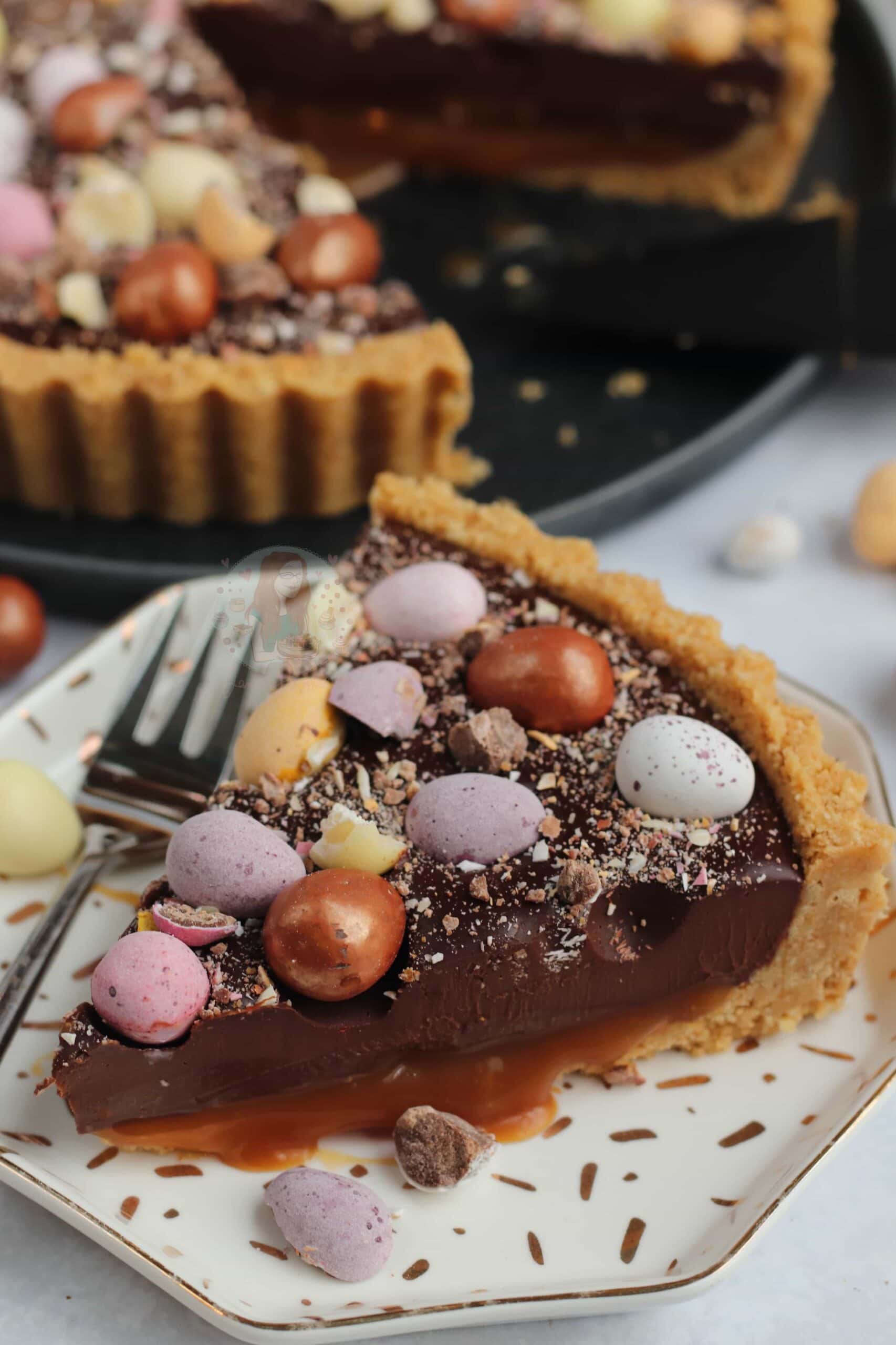 Salted Caramel Easter Tart! - Jane's Patisserie