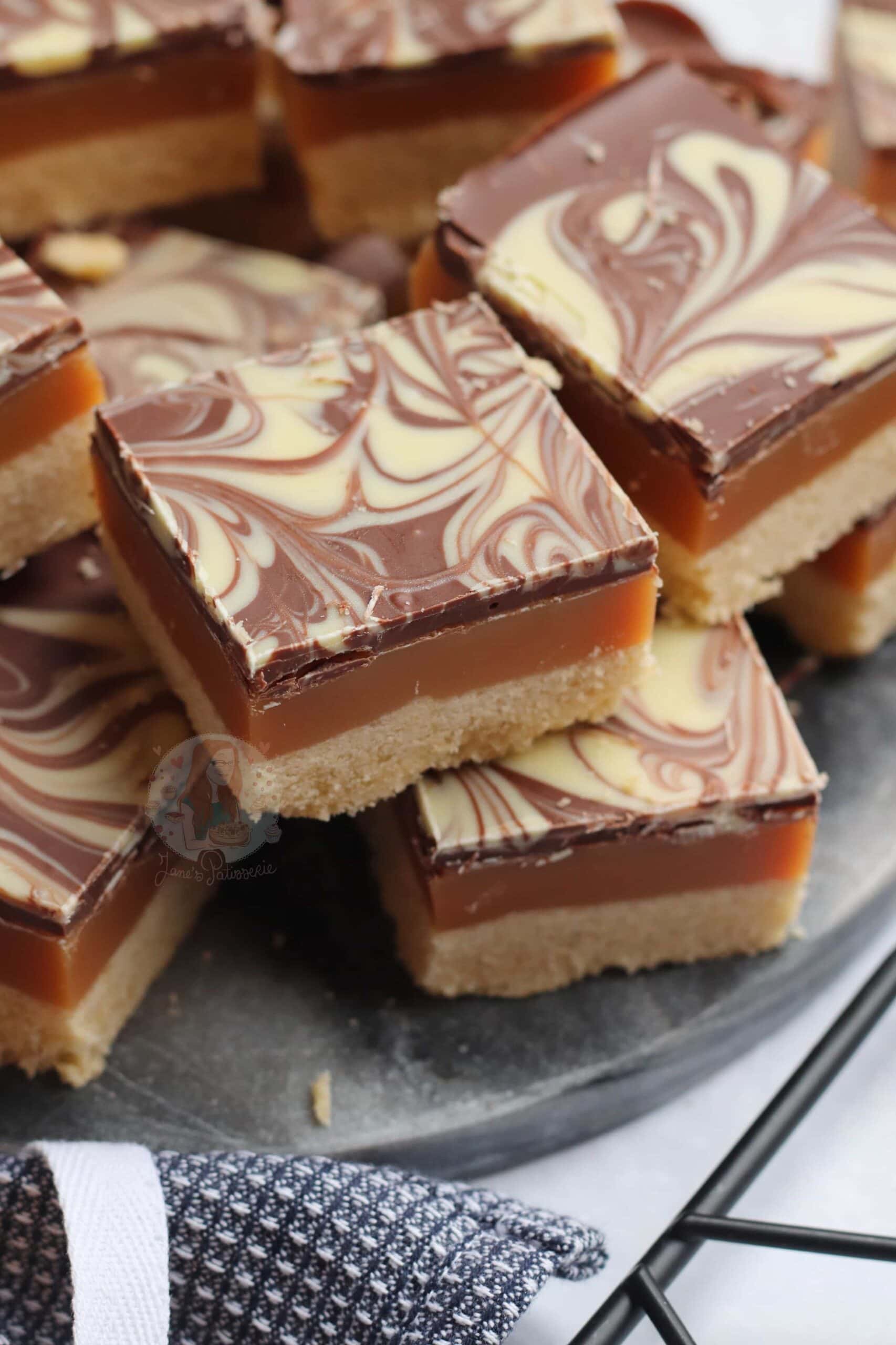 Millionaires Shortbread - Back to Basics! - Jane's Patisserie