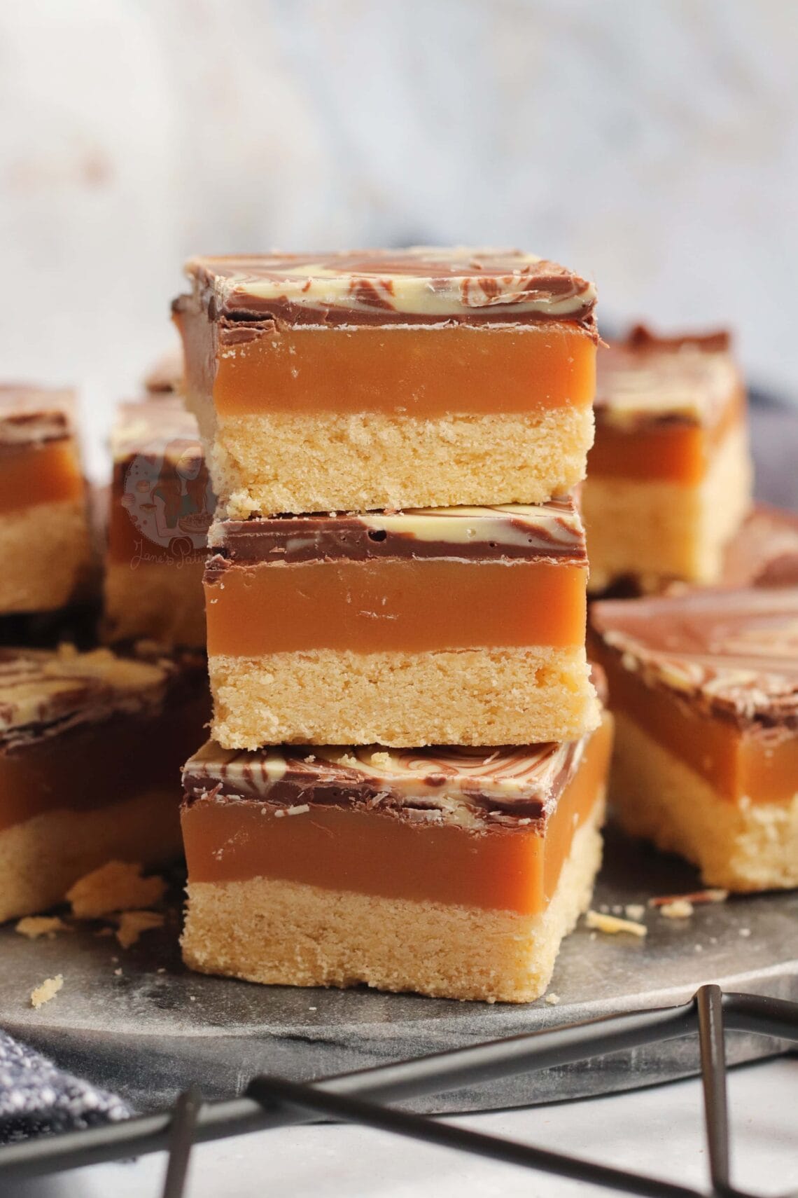 Millionaires Shortbread - Back to Basics! - Jane's Patisserie