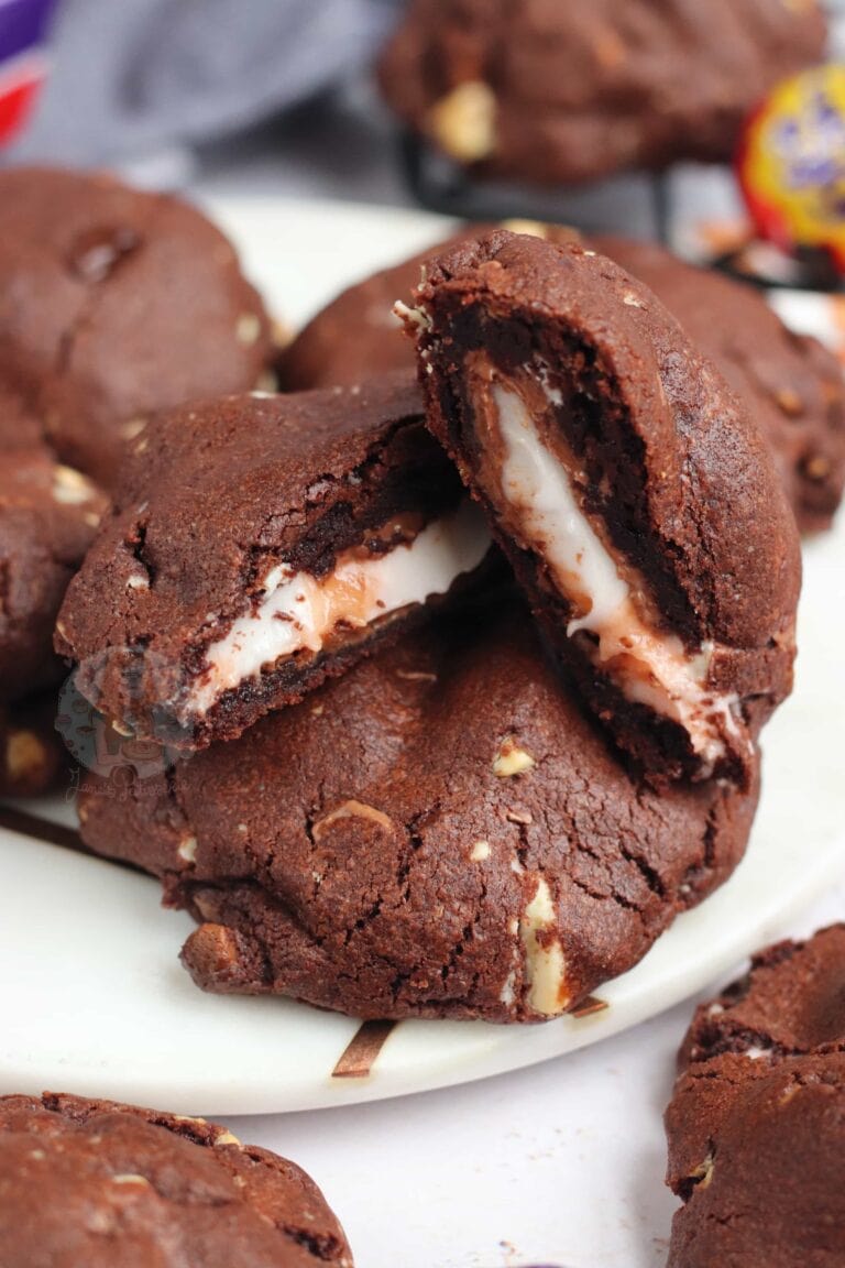 Creme Egg Stuffed Cookies! - Jane's Patisserie
