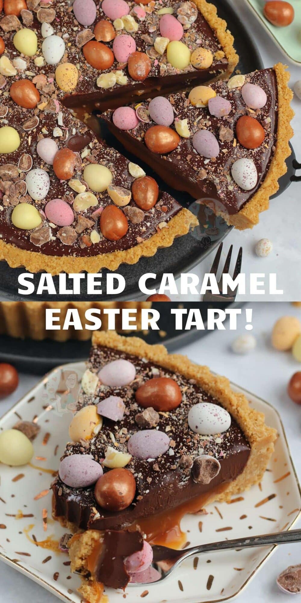 Salted Caramel Easter Tart! - Jane's Patisserie