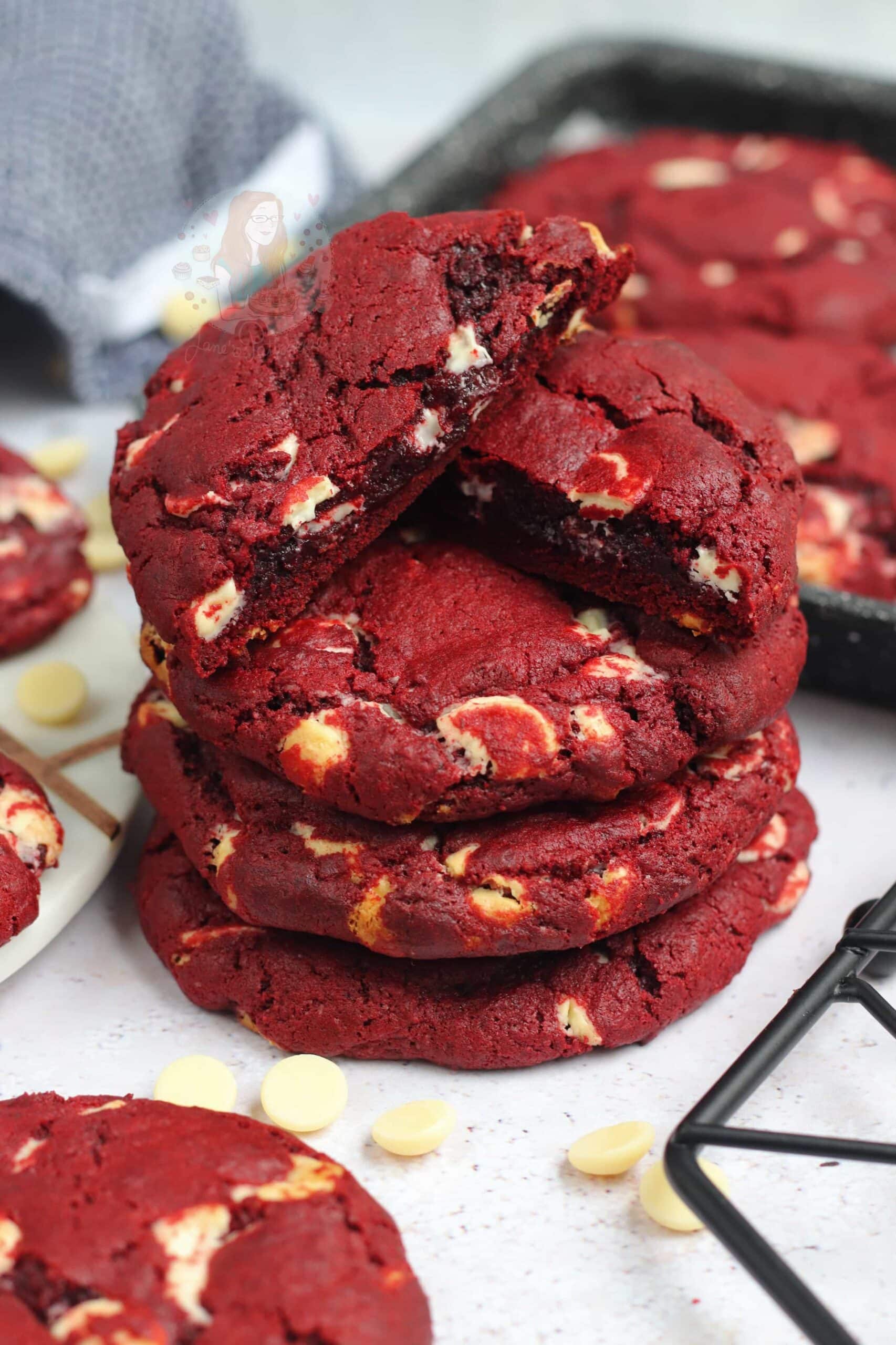 NYC Red Velvet Cookies! - Jane's Patisserie