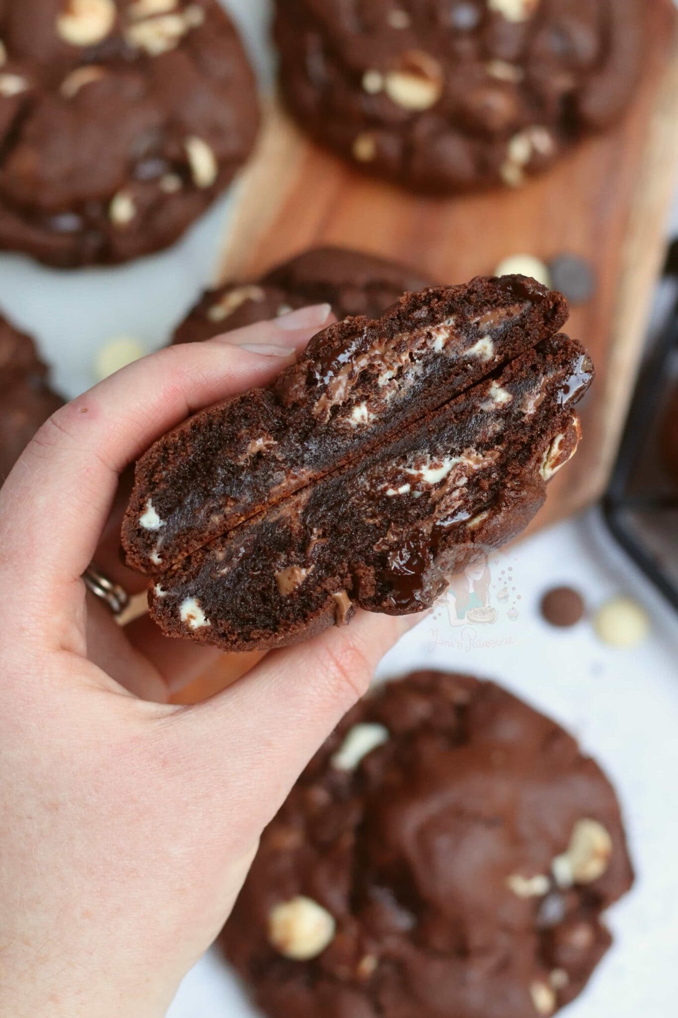 Triple Chocolate NYC Cookies! - Jane's Patisserie
