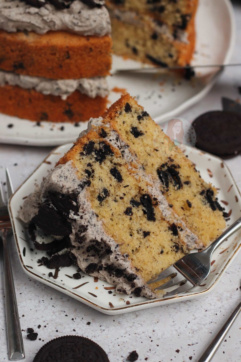 Cookies and Cream Cake! - Jane's Patisserie