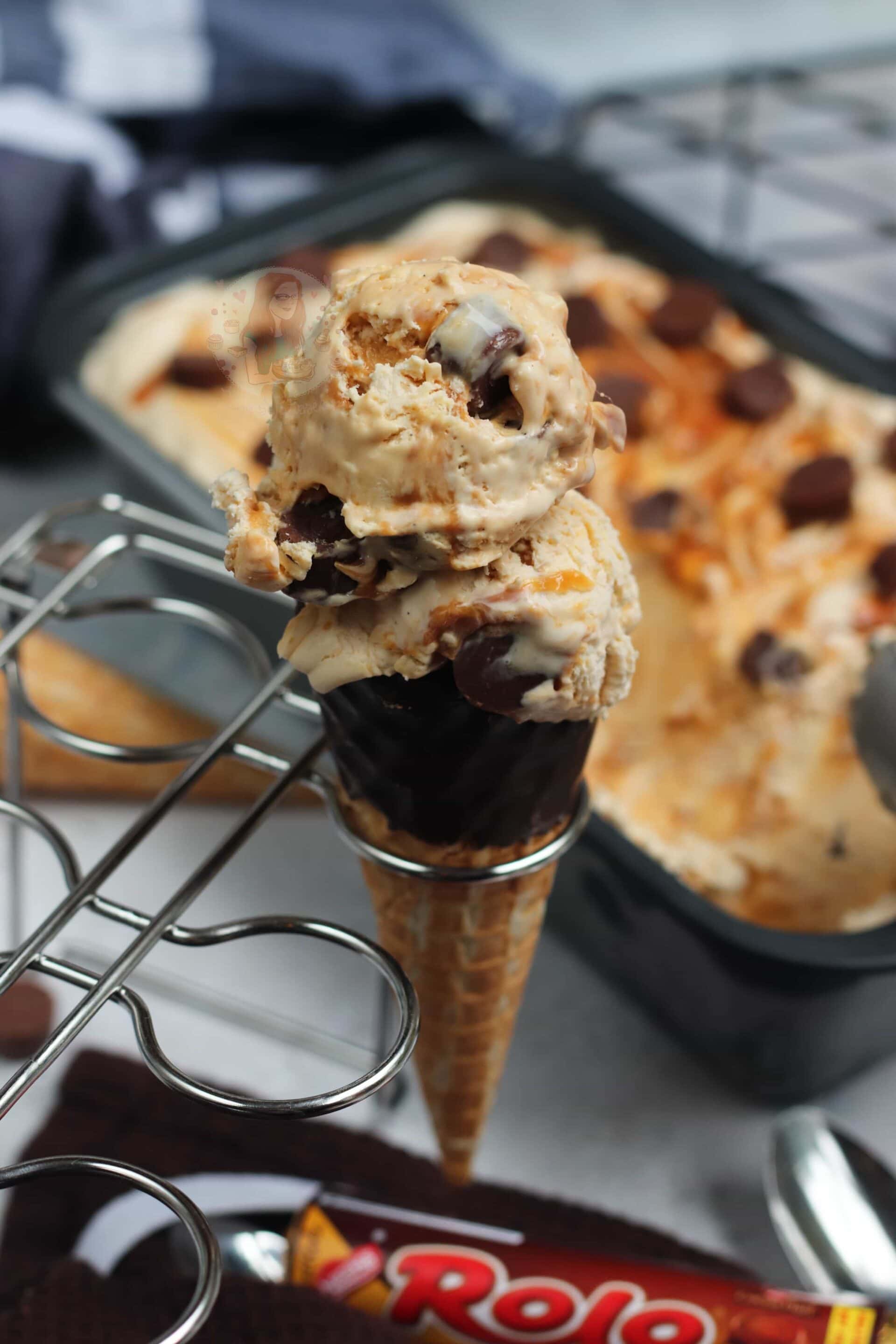 Rolo Ice Cream! - Jane's Patisserie
