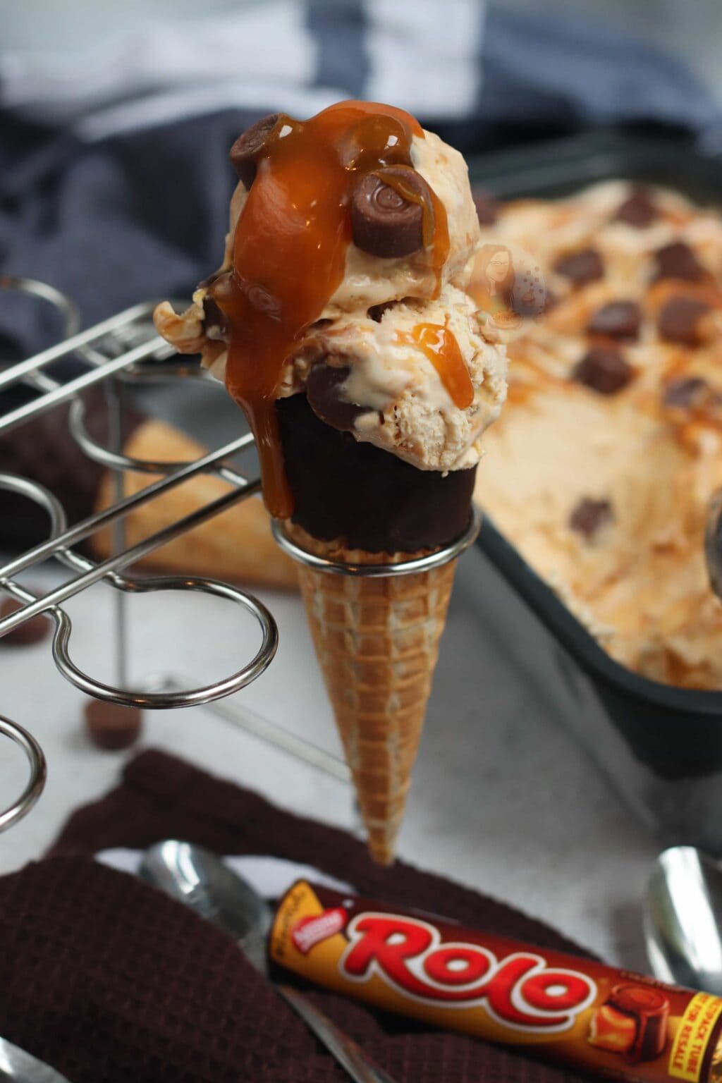 Rolo Ice Cream! - Jane's Patisserie