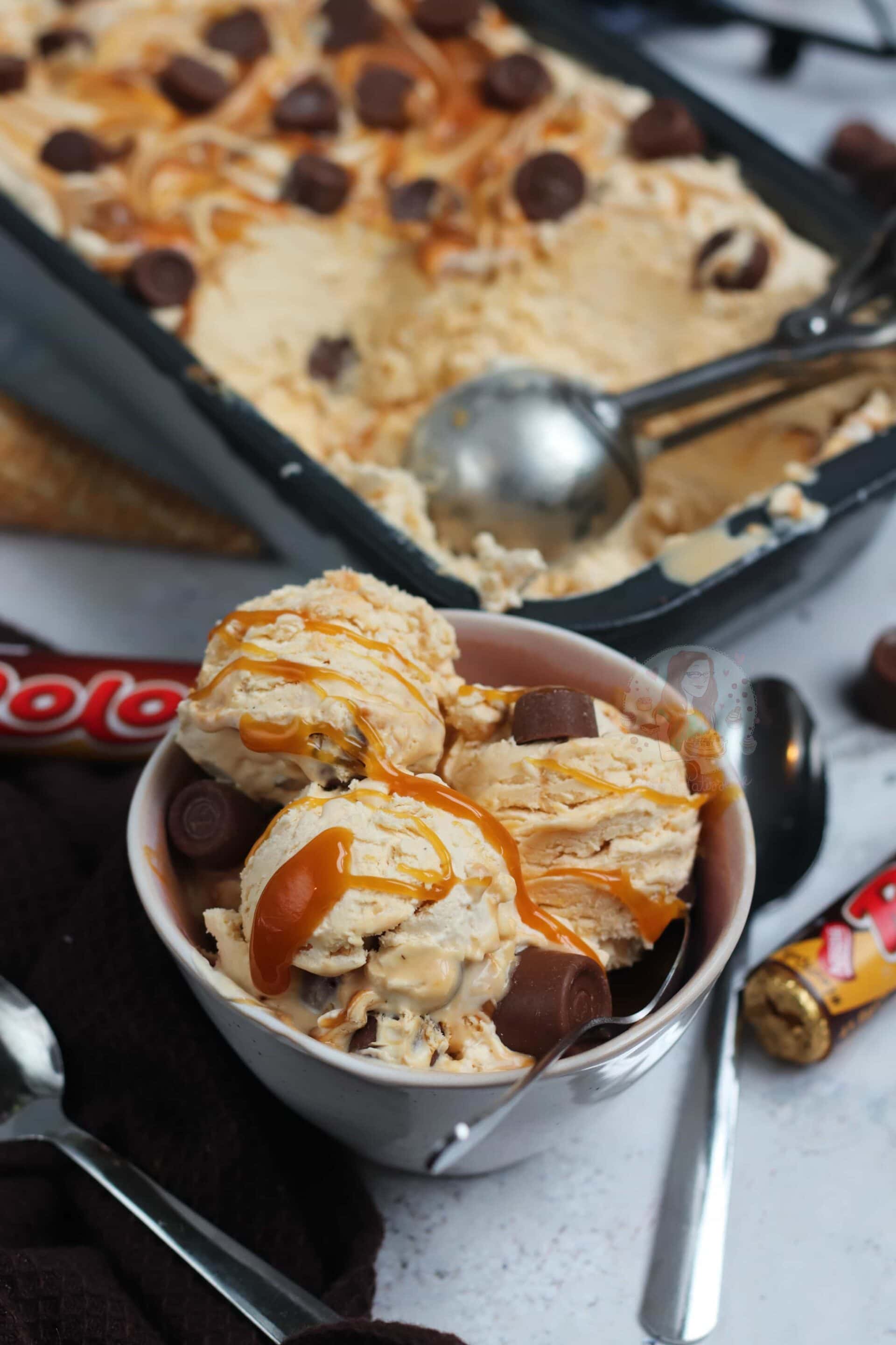 Rolo Ice Cream! - Jane's Patisserie