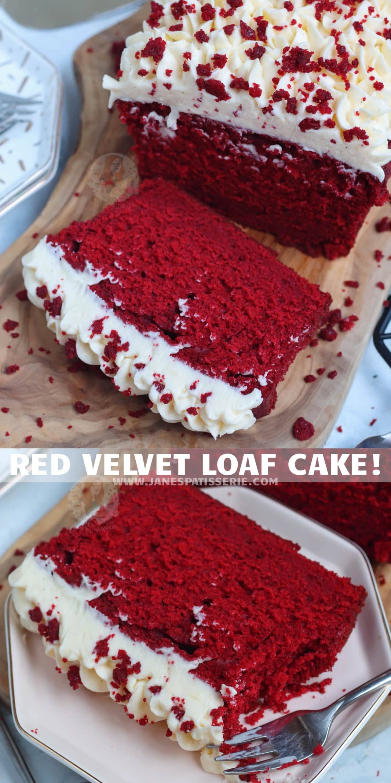 Red Velvet Loaf Cake! - Jane's Patisserie