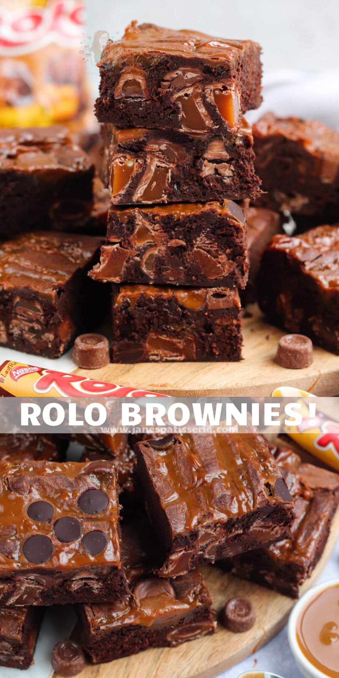 Rolo Brownies! - Jane's Patisserie