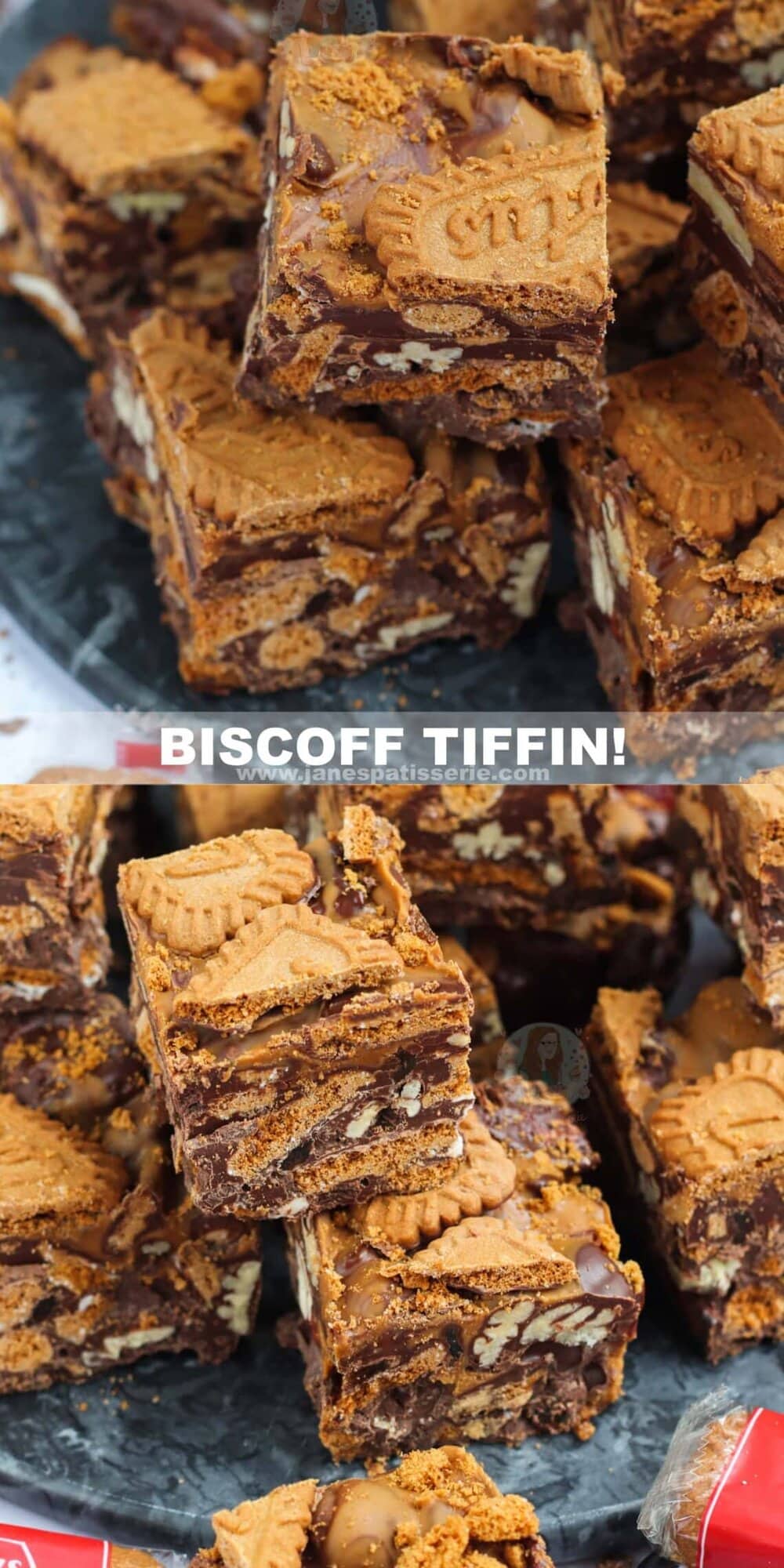 Biscoff Tiffin! - Jane's Patisserie