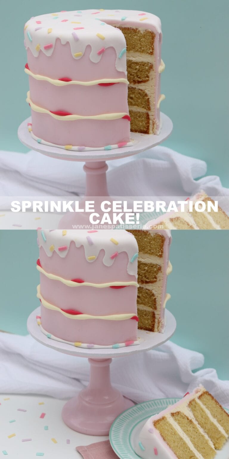 Sprinkle Celebration Cake! - Jane's Patisserie