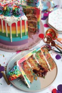 Rainbow Explosion Cake! - Jane's Patisserie