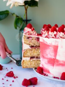 Raspberry Ripple Cake! - Jane's Patisserie