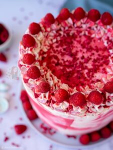 Raspberry Ripple Cake! - Jane's Patisserie