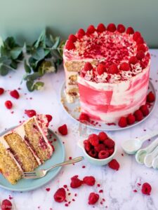 Raspberry Ripple Cake! - Jane's Patisserie