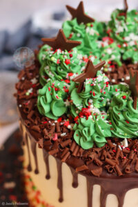 Christmas Drip Cake! - Jane's Patisserie